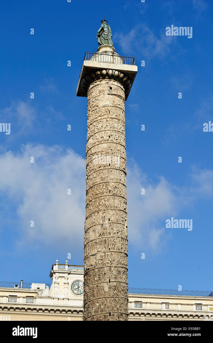 Relief on the column of marcus aurelius hi-res stock photography and ...