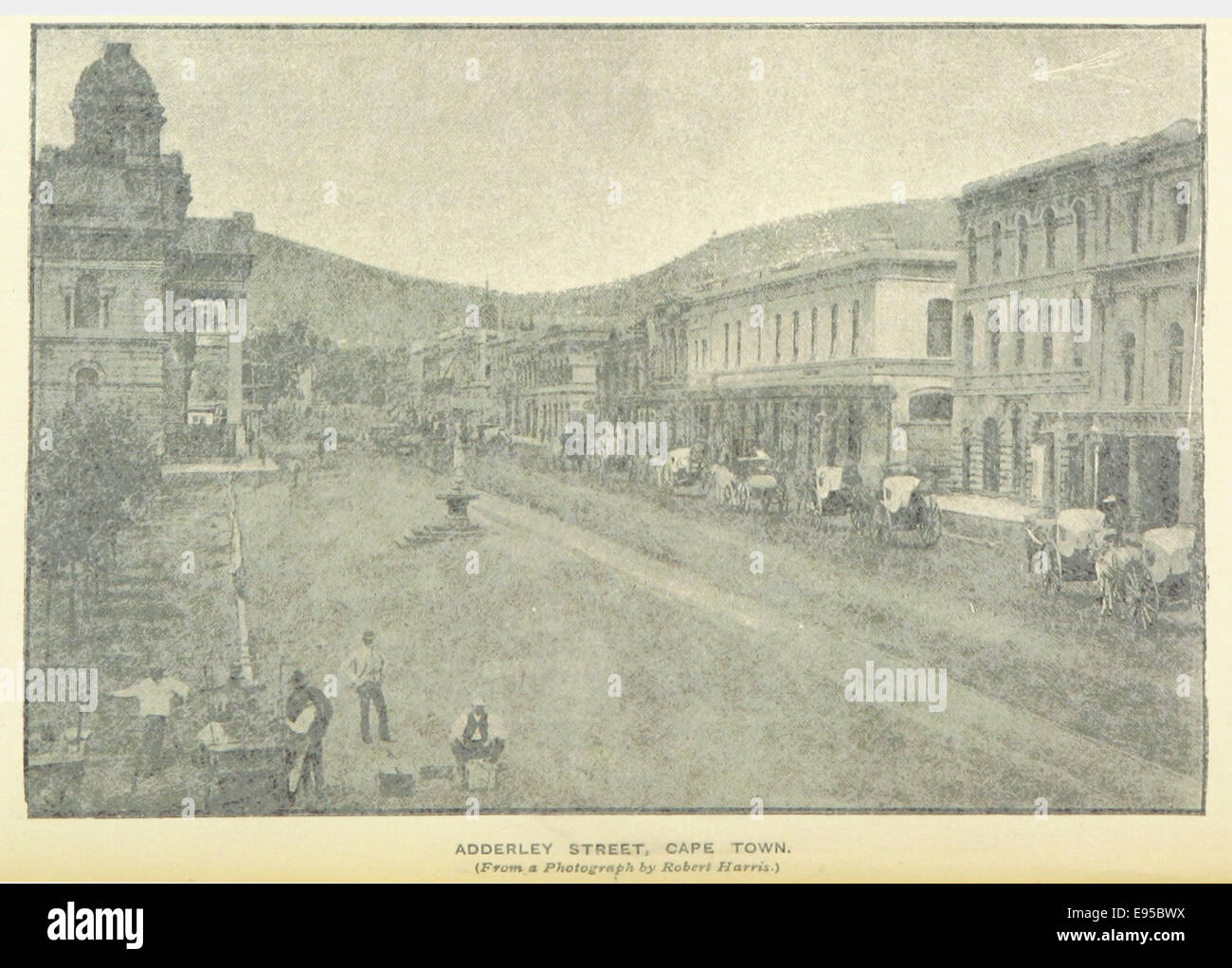 INGRAM1891 pg046 Adderley Street, Cape Town Stock Photo - Alamy