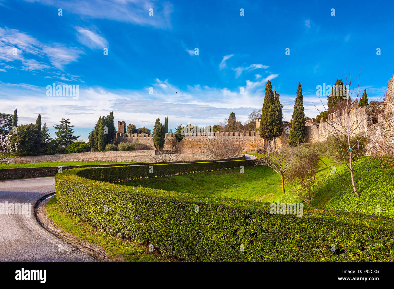 Italy castle susegana hi-res stock photography and images - Alamy