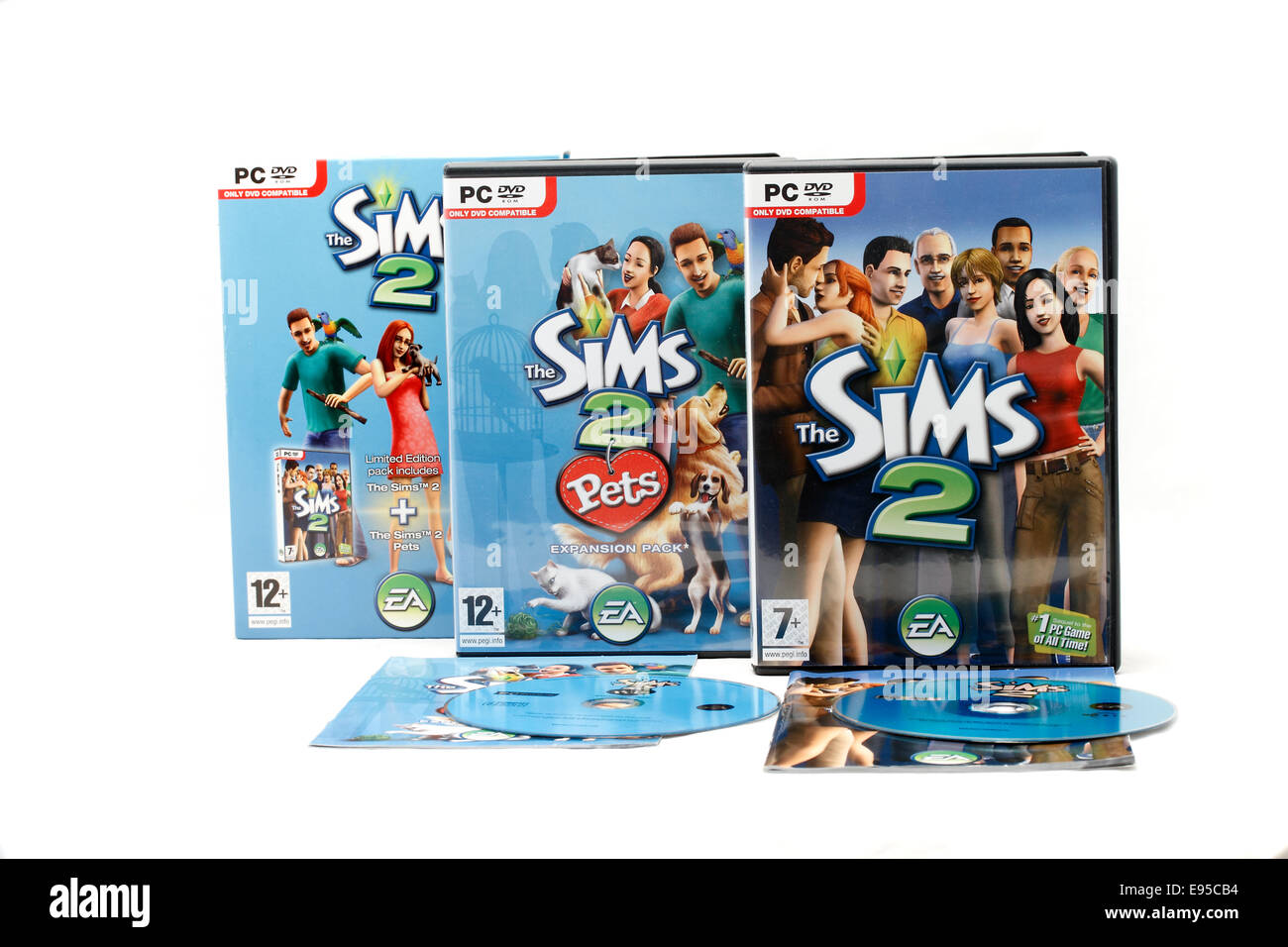 the Sims 2 limited Edition pack including Sims 2 and the Sims 2 Pets ...