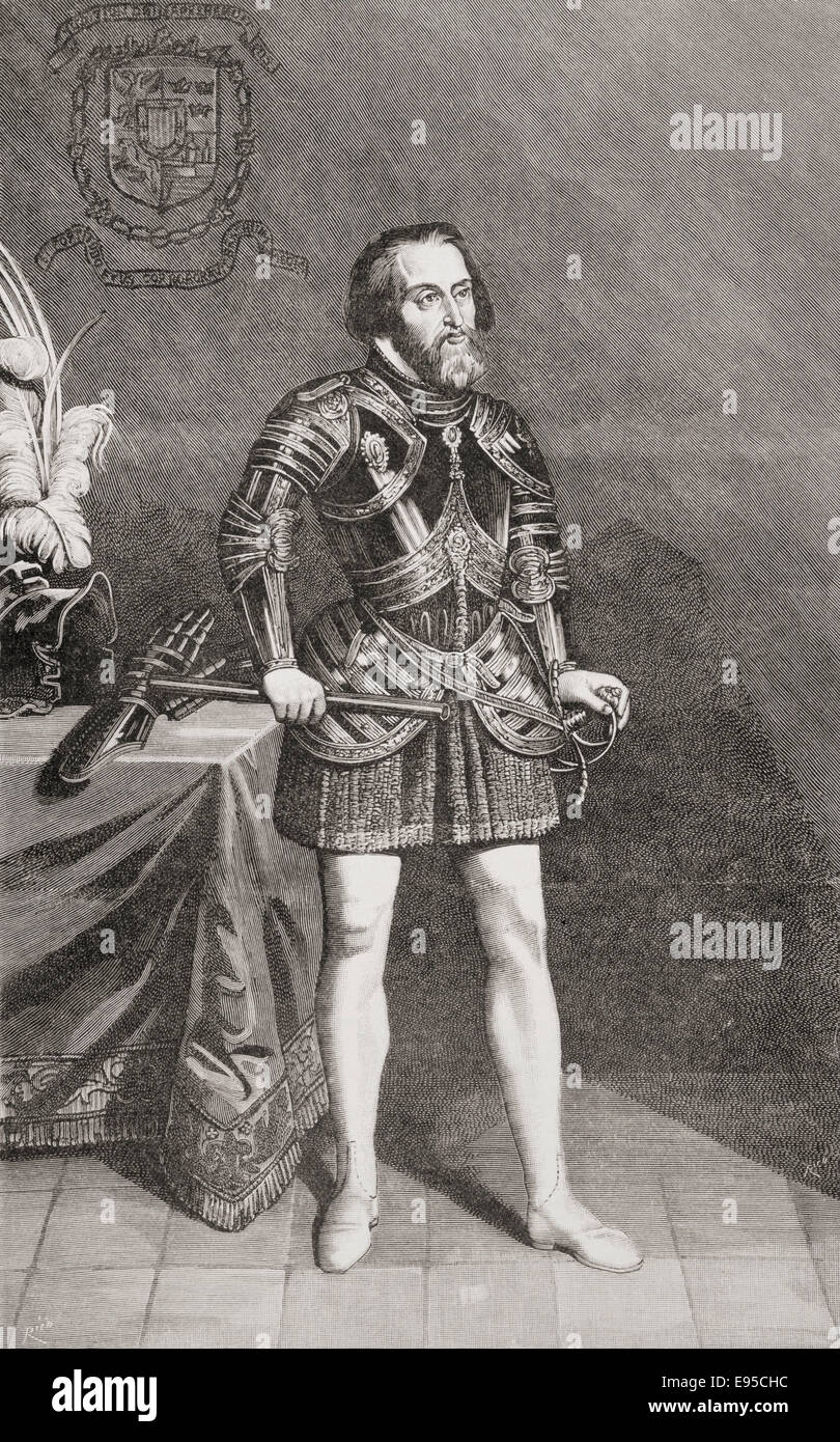 Hernán Cortés de Monroy y Pizarro, 1st Marquis of the Valley of Oaxaca ...