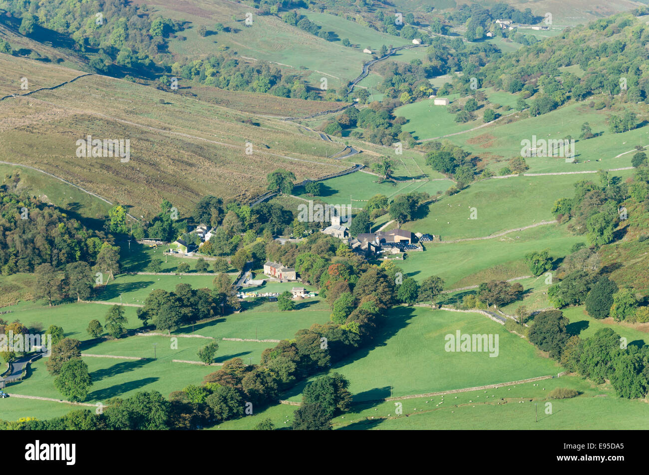 Wharfedale in the Yorkshire Dales Stock Photo - Alamy
