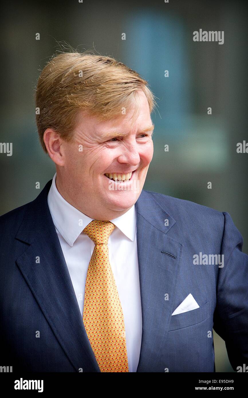 Rotterdam, Netherlands. 20th October, 2014. Dutch King Willem-Alexander ...