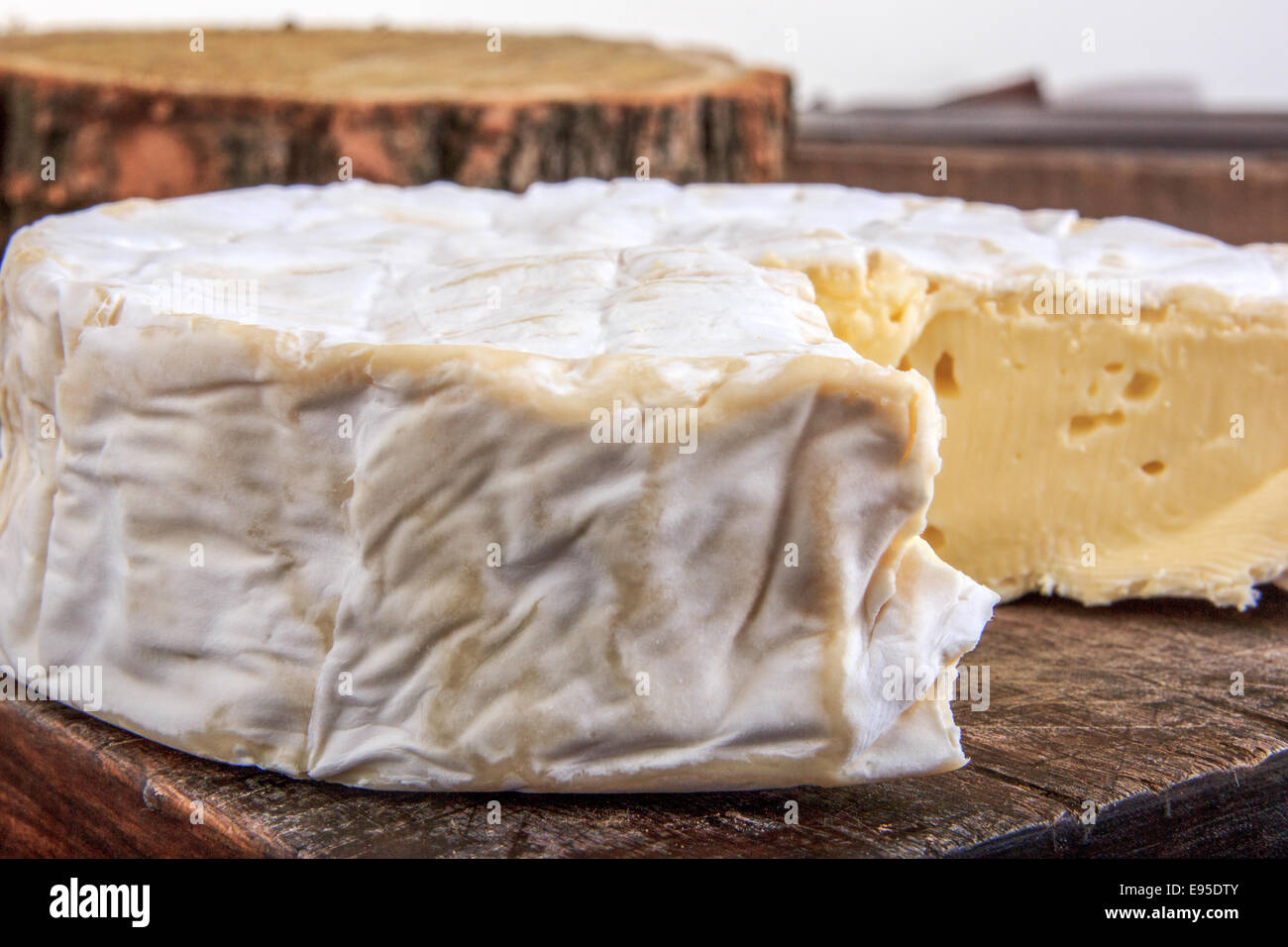 Vintage cheddar cheese wheel hi-res stock photography and images - Alamy