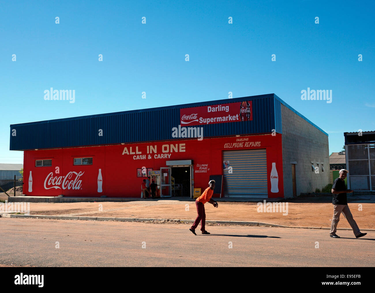 The Darling Supermarket in the small town of Darling, Western Cape ...