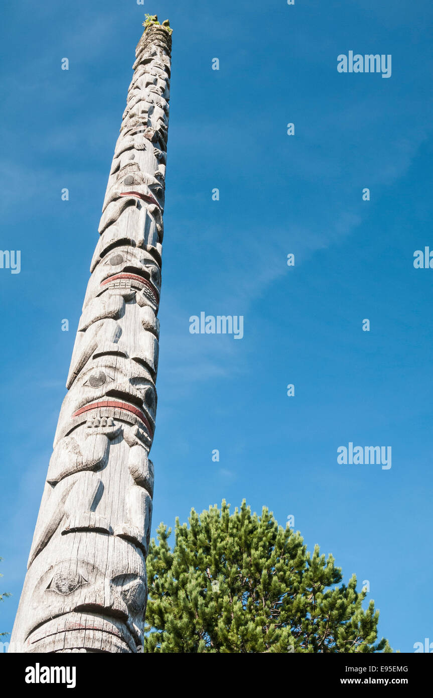 Prince Rupert totem poles, Tsimshian Nation Territory, Prince Rupert ...