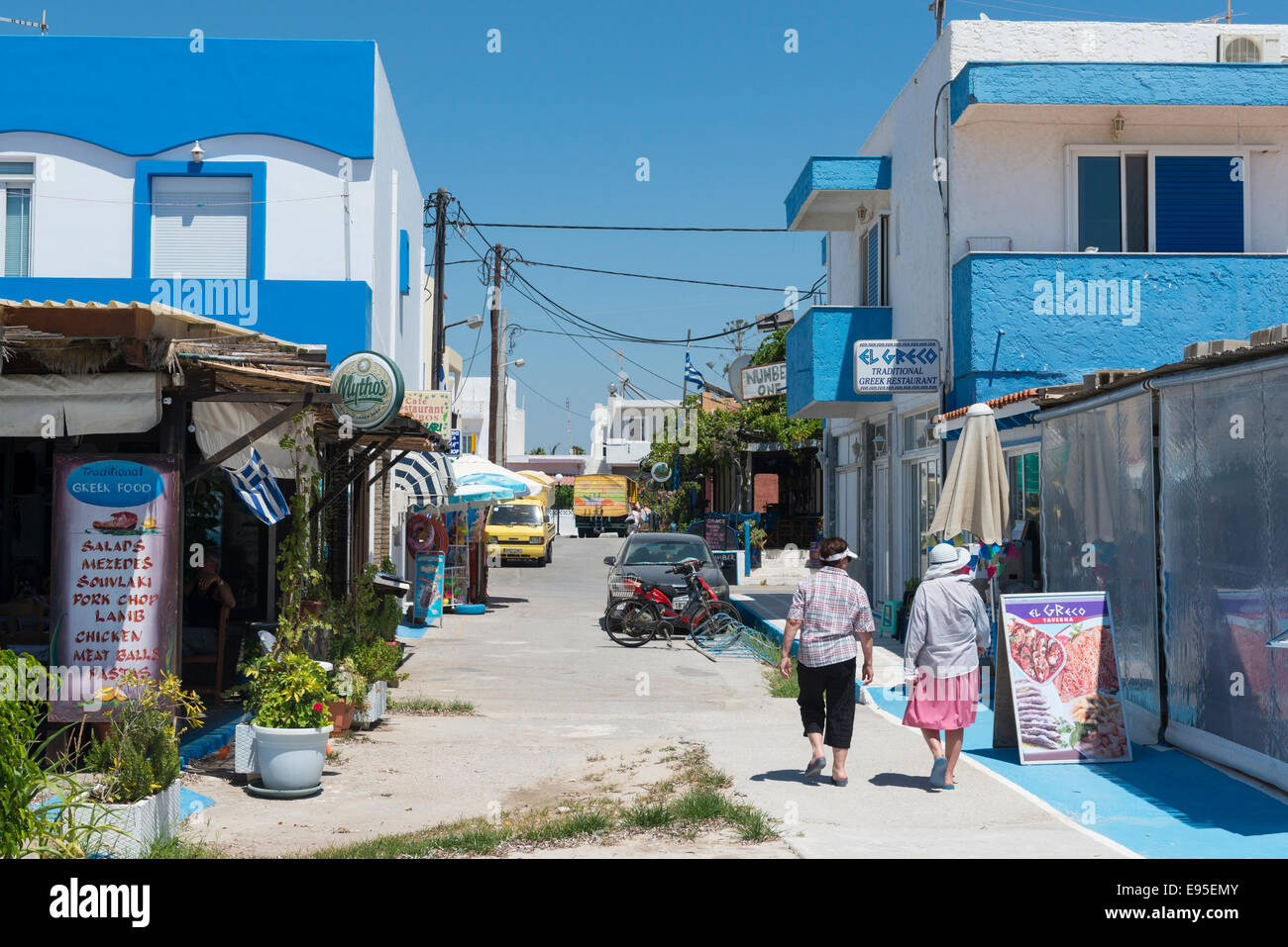 Kos town beach hi-res stock photography and images - Alamy