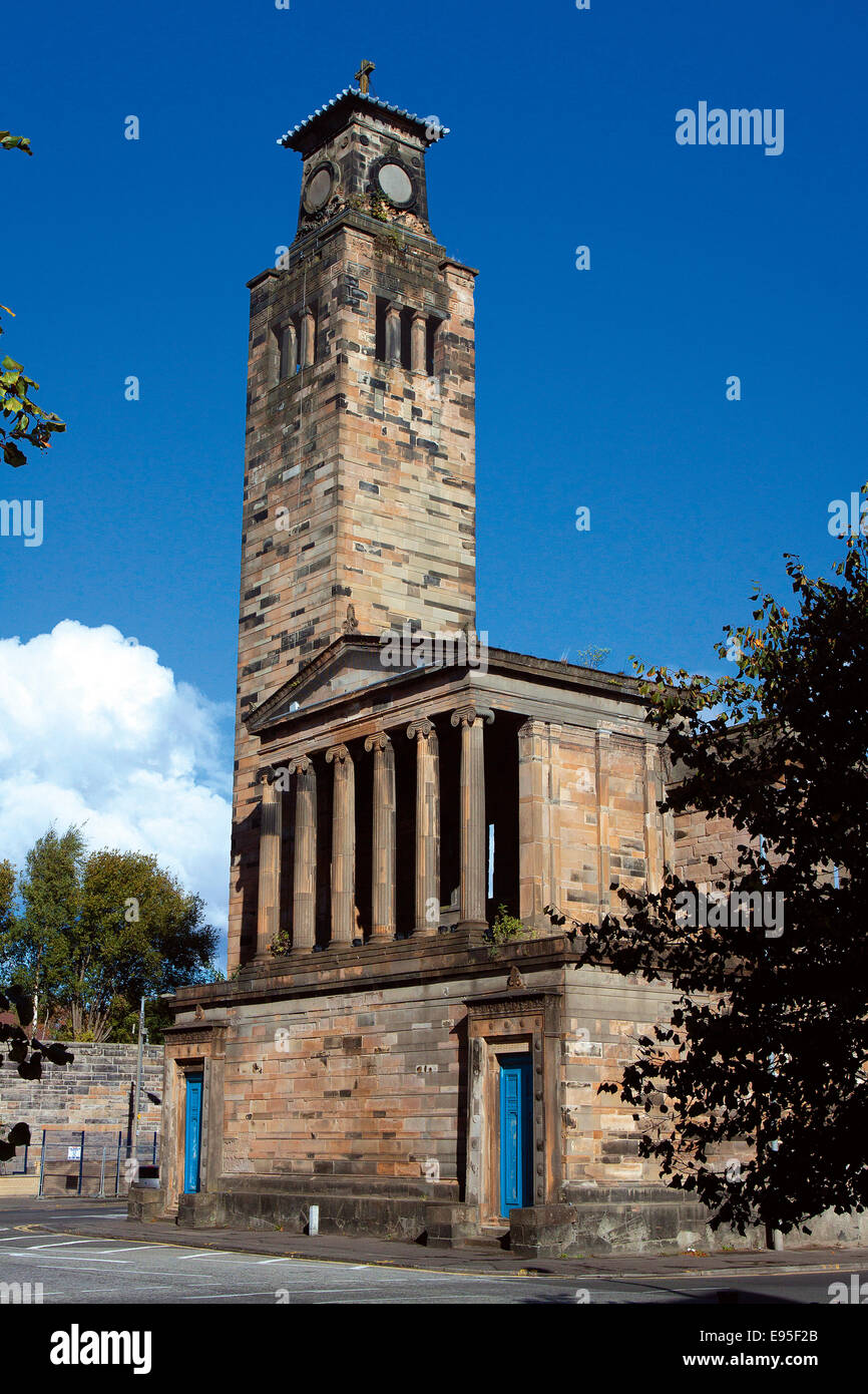 The Caledonia Road Church, The Gorbals, Glasgow Stock Photo - Alamy