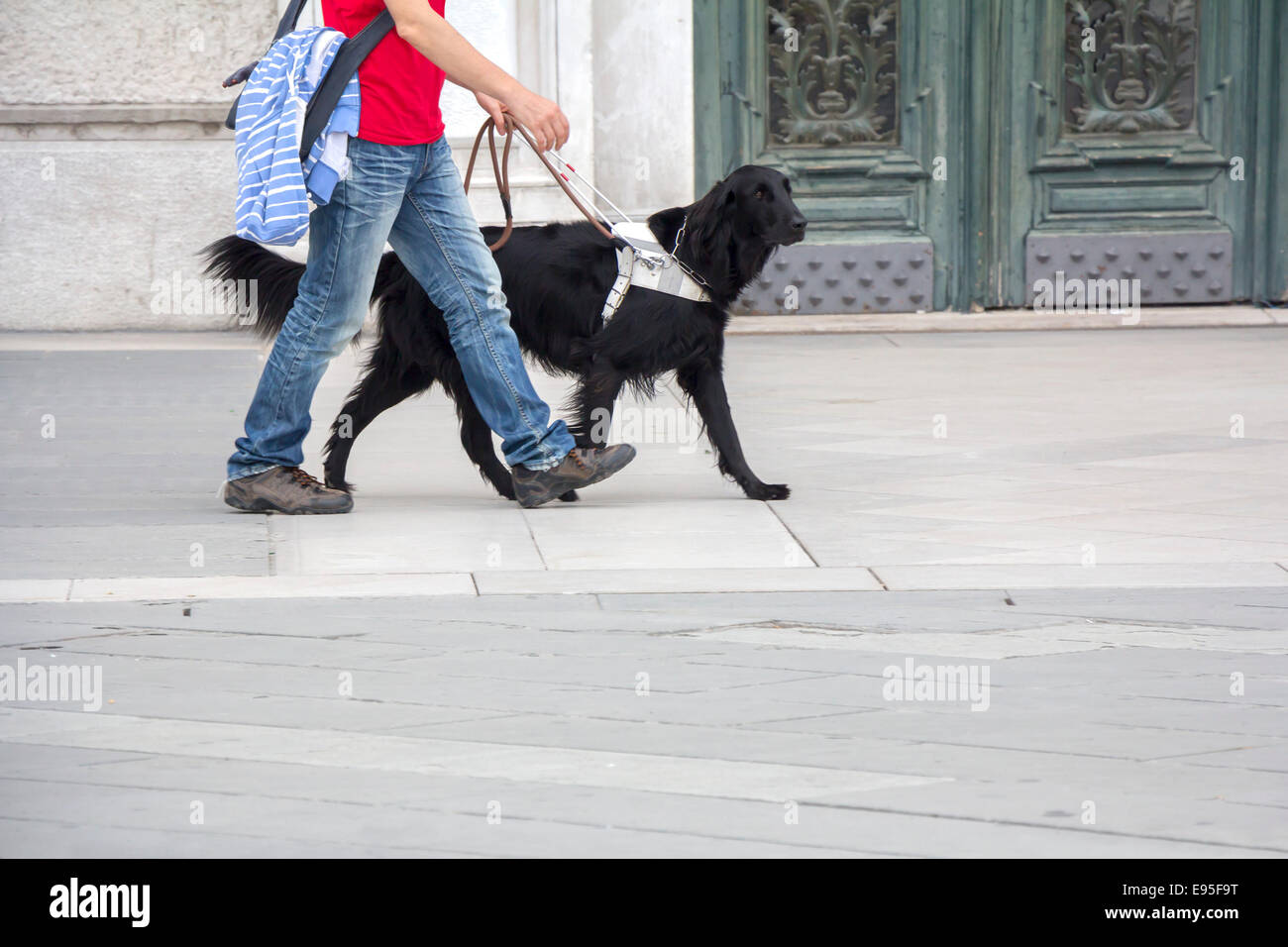 Helping guide hi-res stock photography and images - Alamy