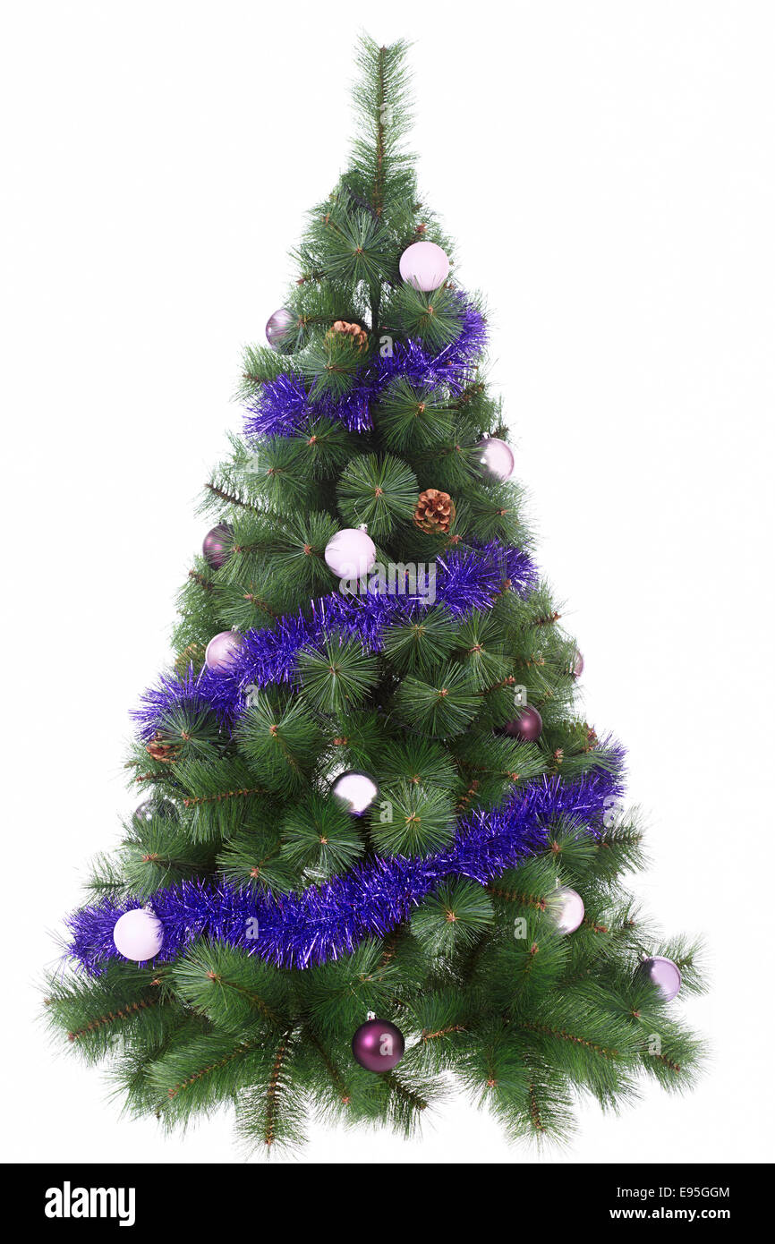Toy new year tree Cut Out Stock Images & Pictures - Alamy