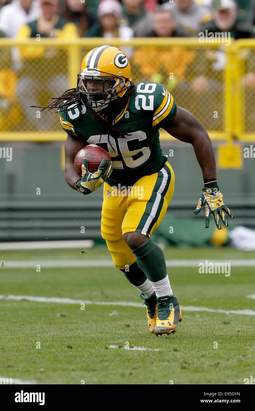 Green Bay, Wisconsin, USA. 19th Oct, 2014. Green Bay Packers running ...