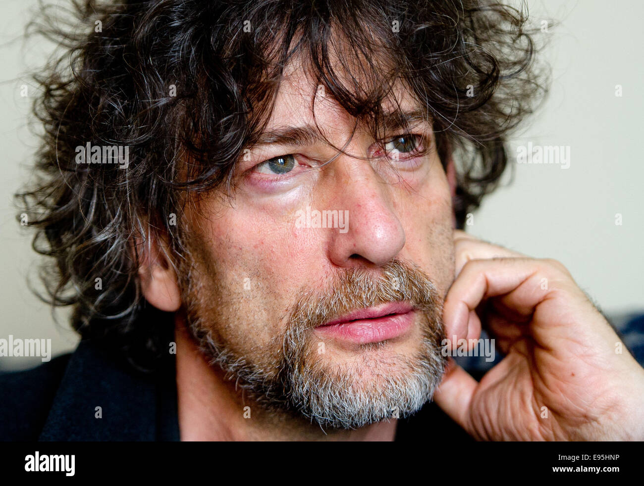 Hamburg, Germany. 20th Oct, 2014. The British fantasy writer Neil ...