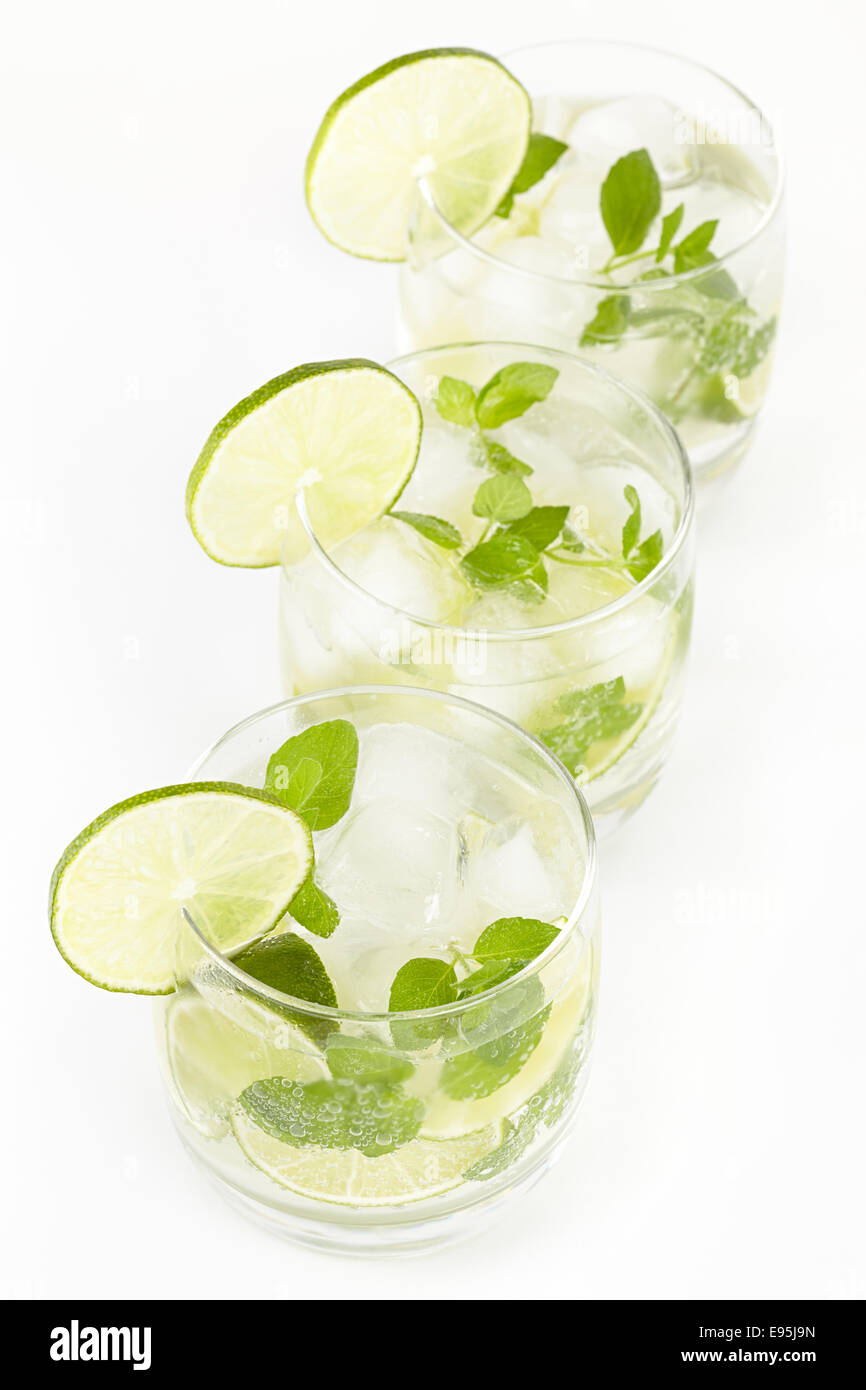 Mojito with rum Cut Out Stock Images & Pictures - Alamy