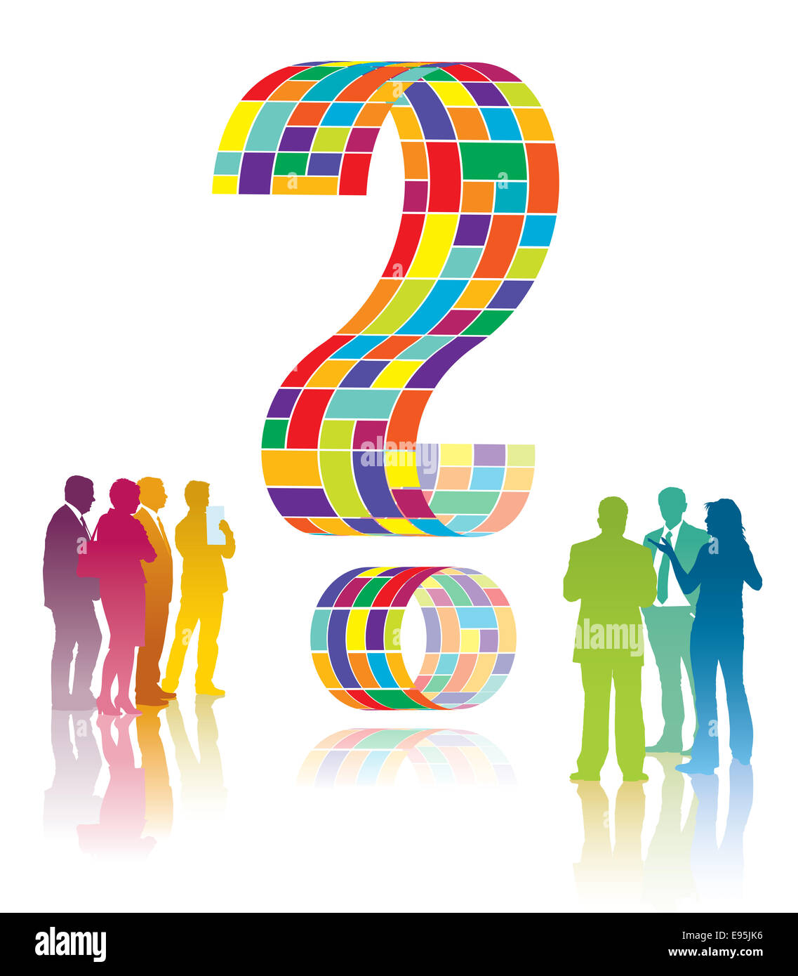 Person silhouette question mark hi-res stock photography and images - Alamy