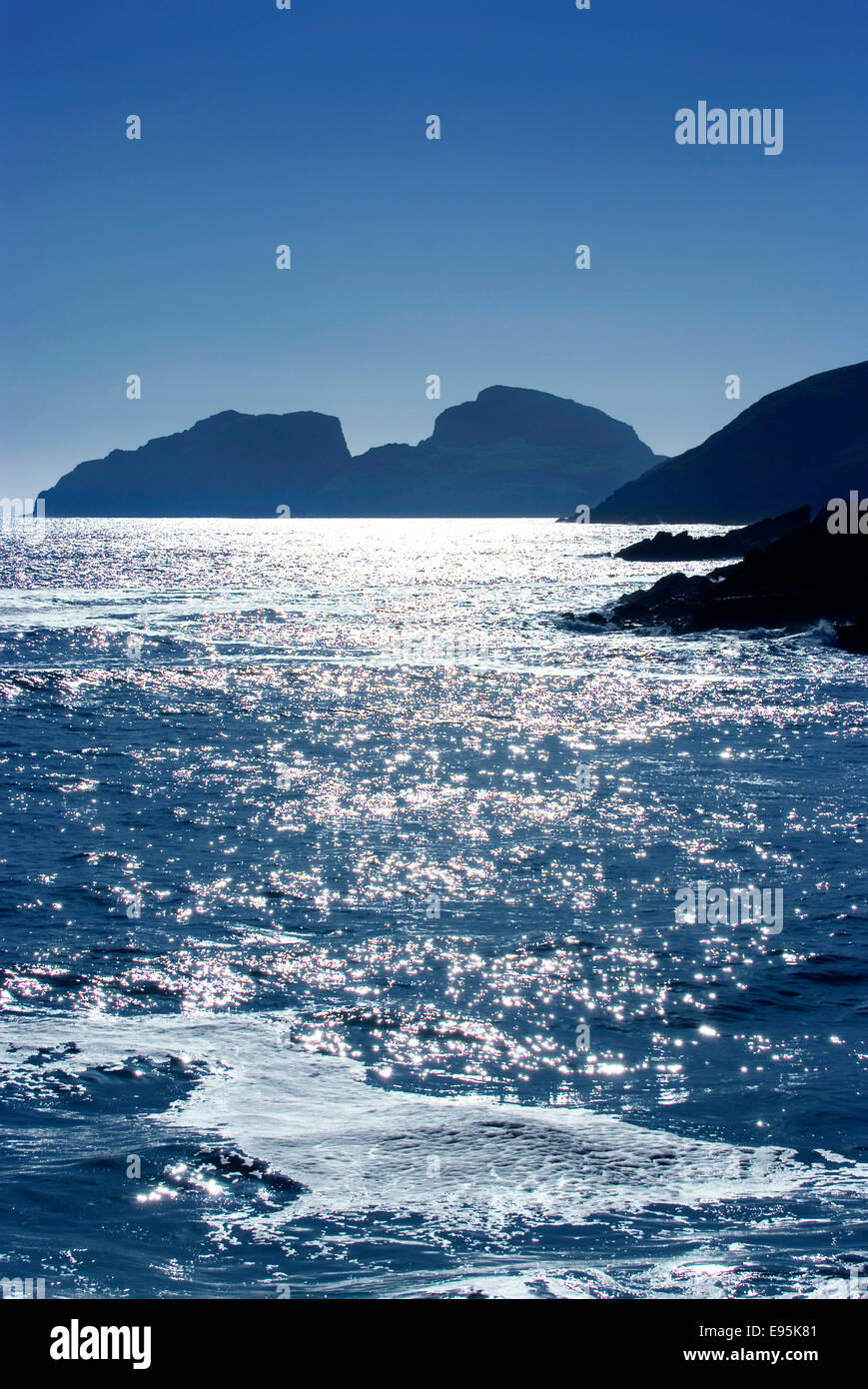 Puffin island from st finians bay hi-res stock photography and images ...