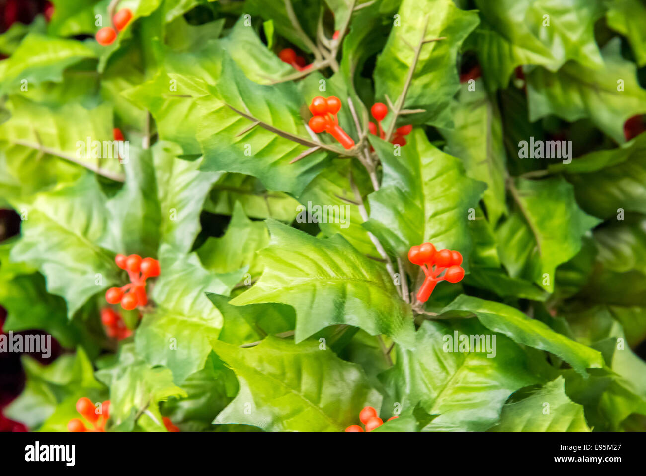 Holly decorations hi-res stock photography and images - Alamy