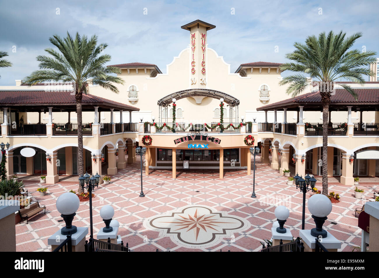 Muvico IMAX cinema in BayWalk mall in St. Petersburg, Florida Stock ...