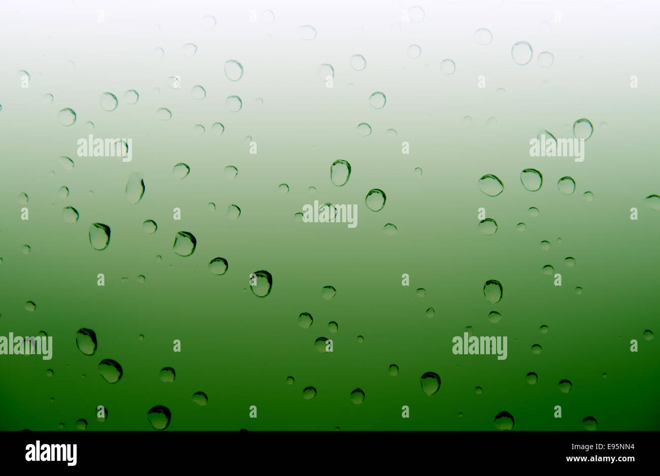 abstract green color background with drop water Stock Photo - Alamy