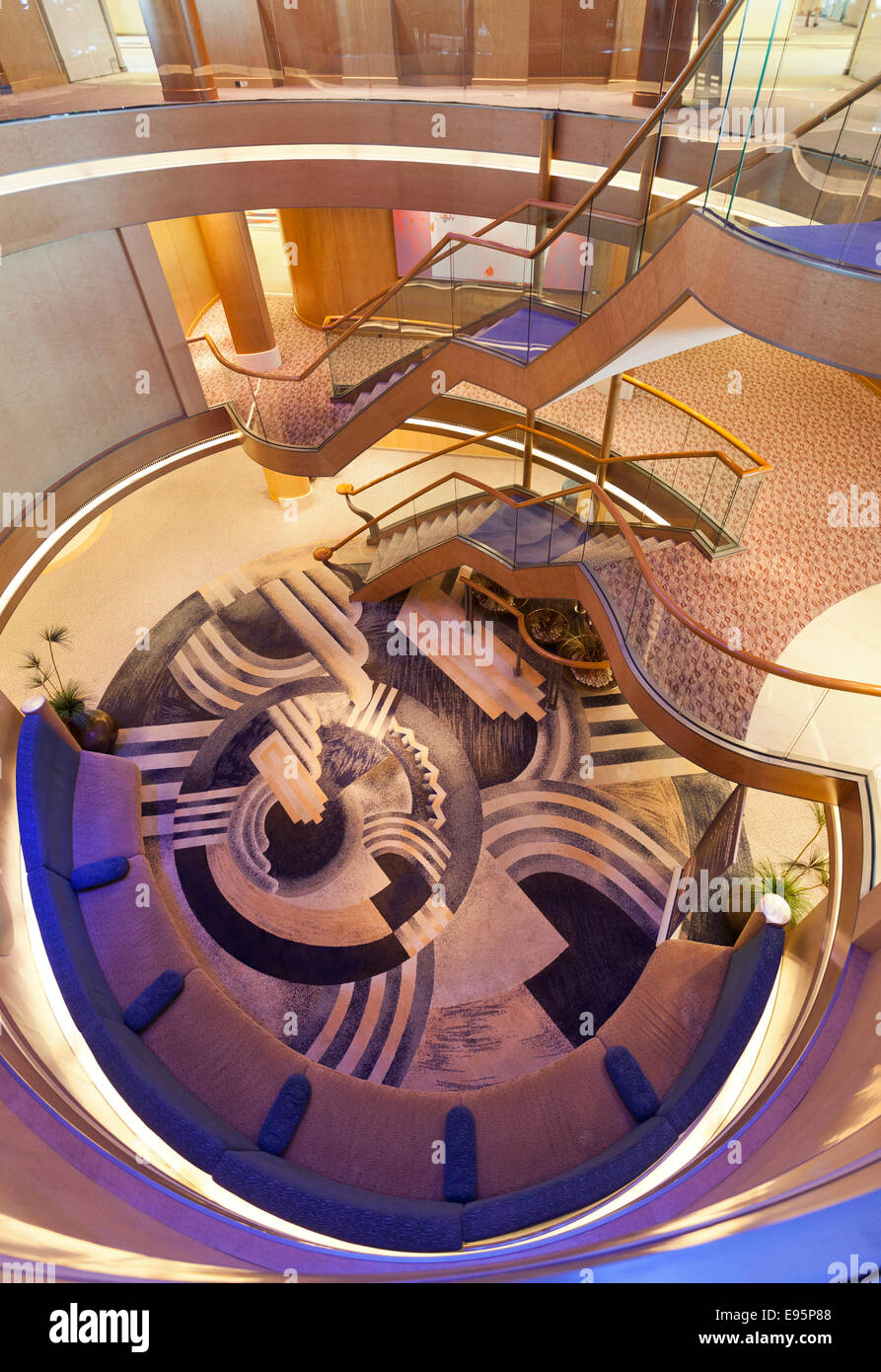 Interior arcadia cruise ship hi-res stock photography and images - Alamy