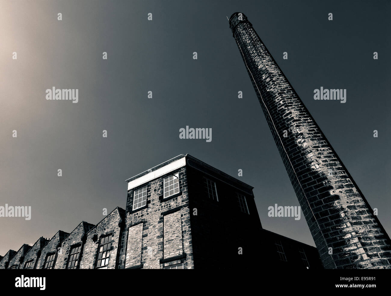 Simpsons of Greenfield Mill, Colne Lancashire Stock Photo - Alamy