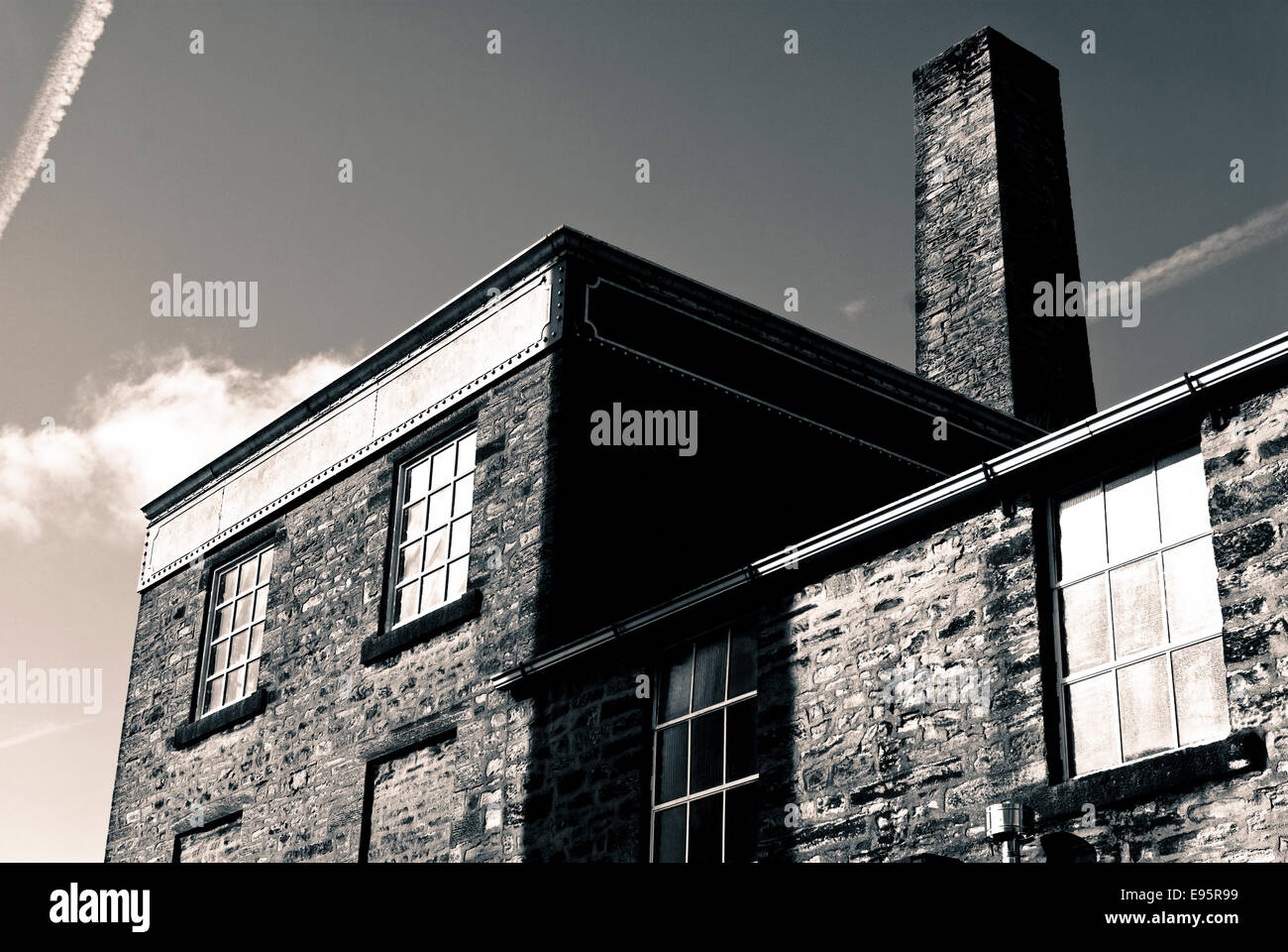 Simpsons of Greenfield Mill, Colne Lancashire Stock Photo - Alamy