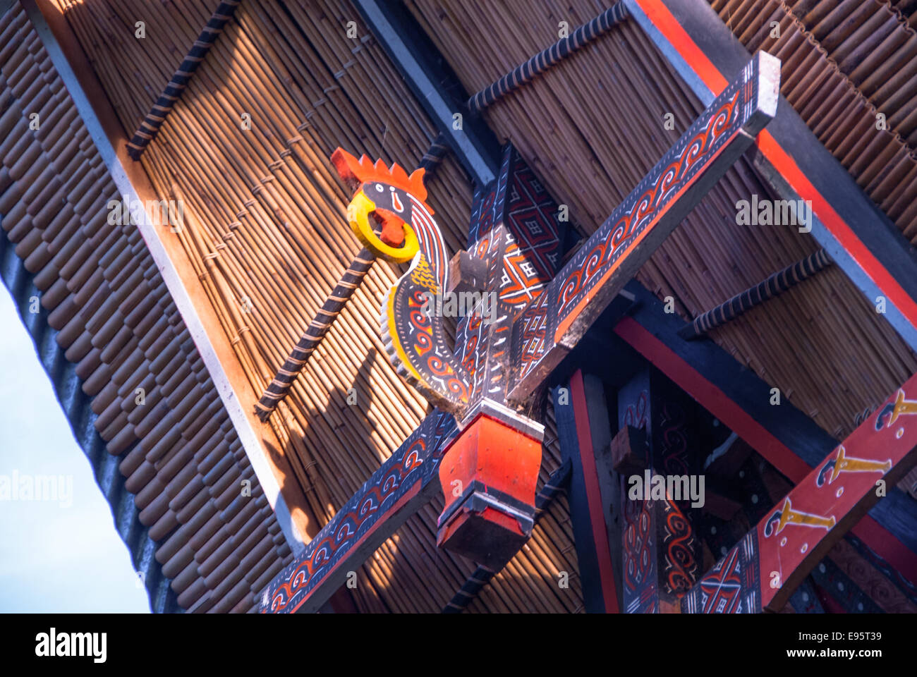 traditional houses in tana toraja rantepao sulawesi indonesia Stock ...