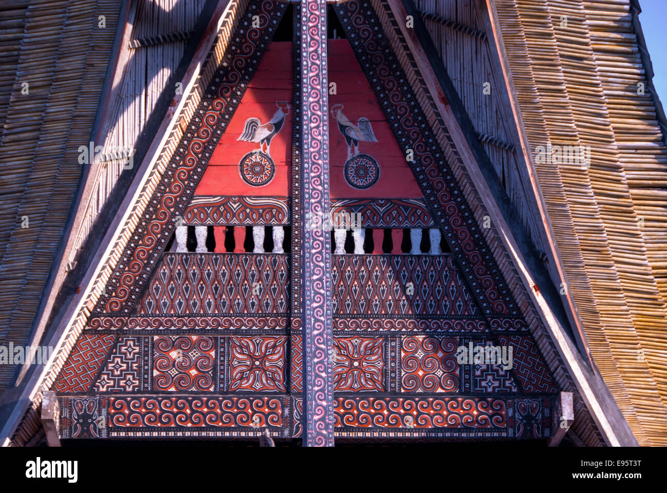 traditional houses in tana toraja rantepao sulawesi indonesia Stock ...