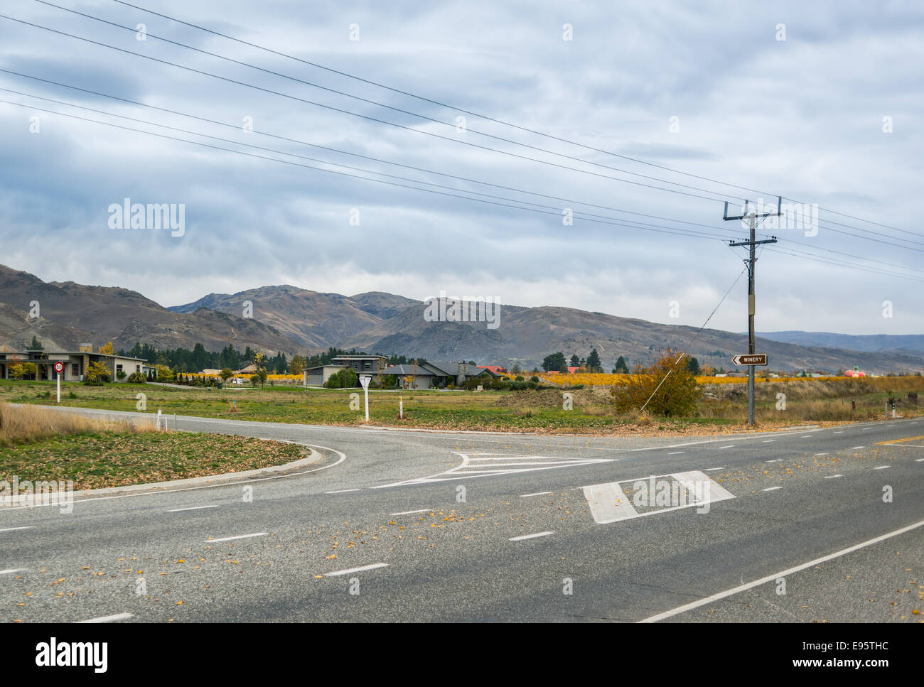 Crown Range, Shortcut Rd Stock Photo - Alamy