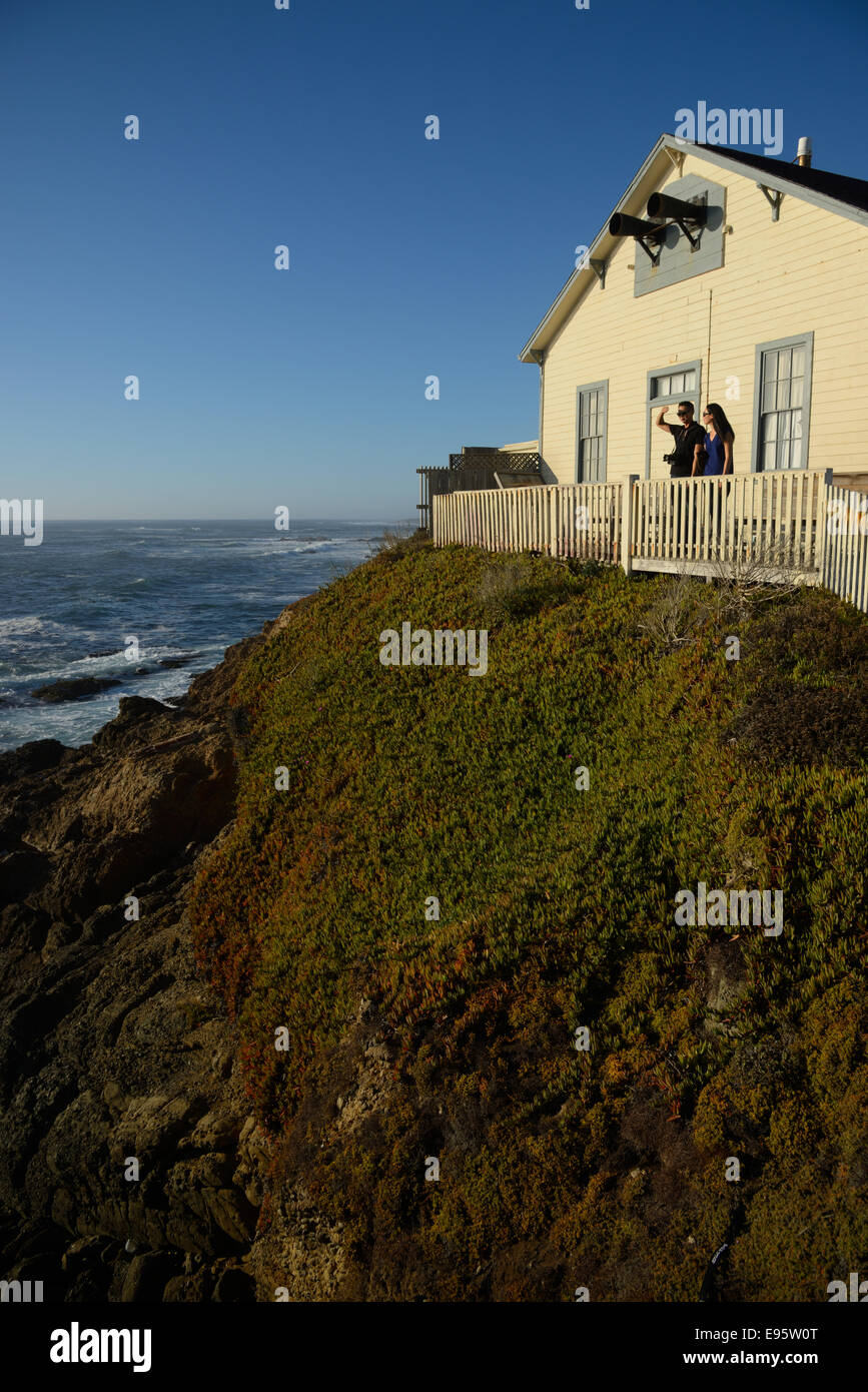 Pigeon Point Lighthouse, Central Coast CA Stock Photo - Alamy