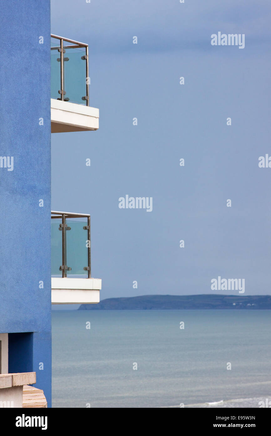 Balcony veranda sea ocean hi-res stock photography and images - Alamy