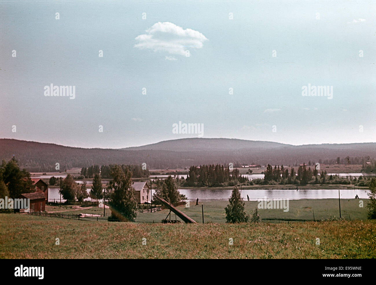 Photograph of a historic site in Sollefteå, Ångermanland, Sweden. The ...