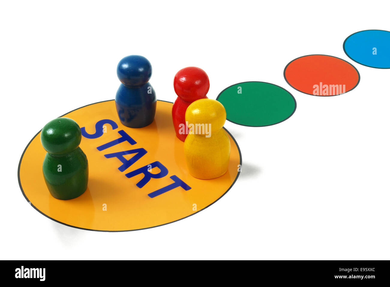 Game begin Cut Out Stock Images & Pictures - Alamy