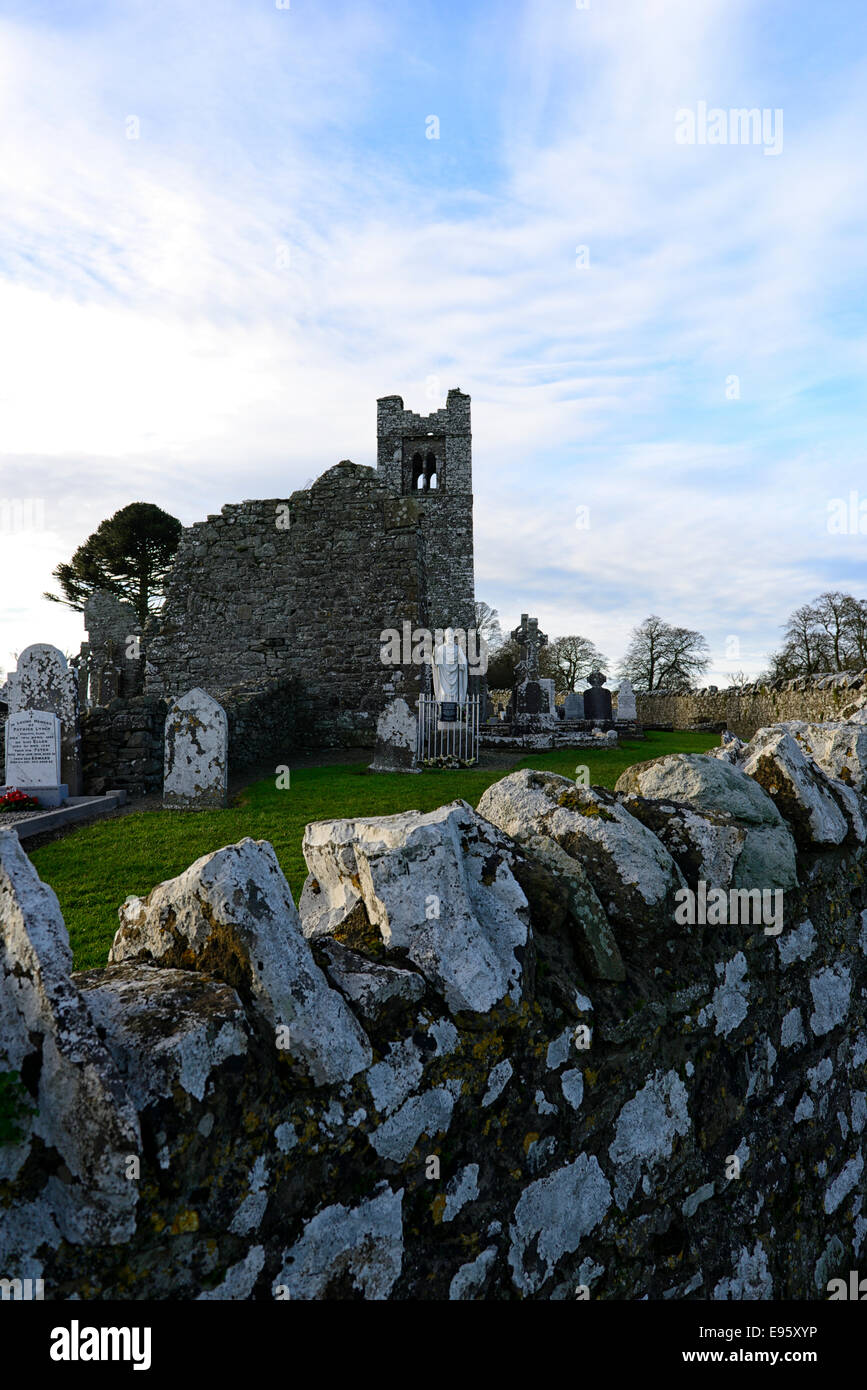 ruins of the friary church hill of slane meath ireland religion saint ...