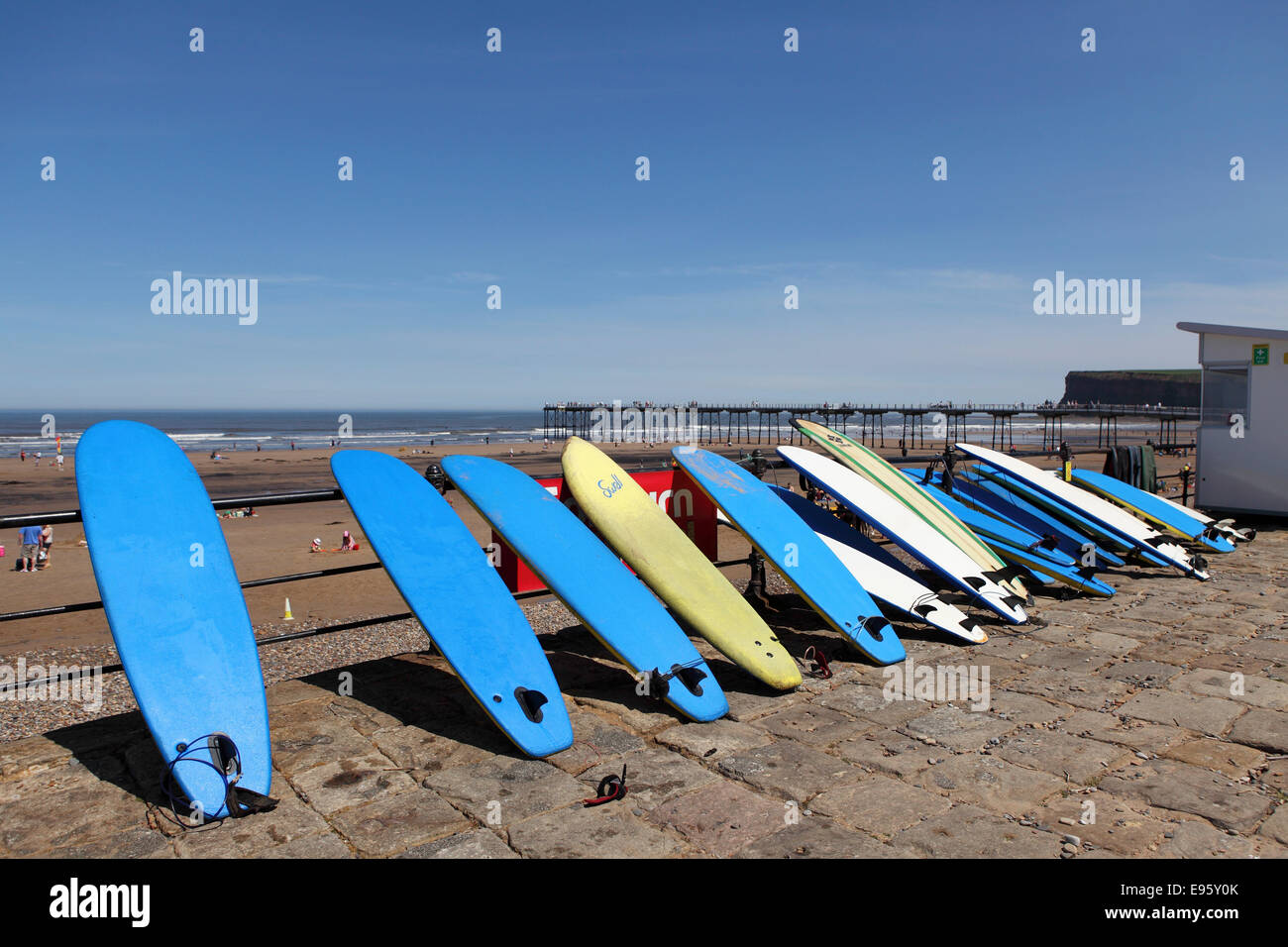 Saltburn by the sea surf hi-res stock photography and images - Alamy