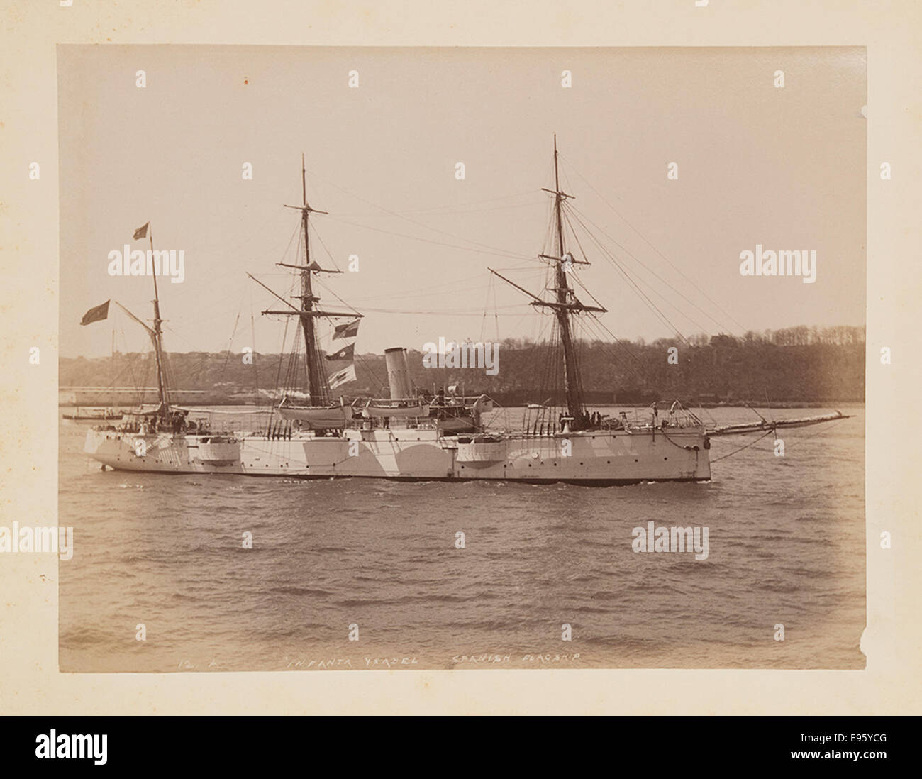 'Infanta Ysabel,' Spanish flagship Stock Photo - Alamy