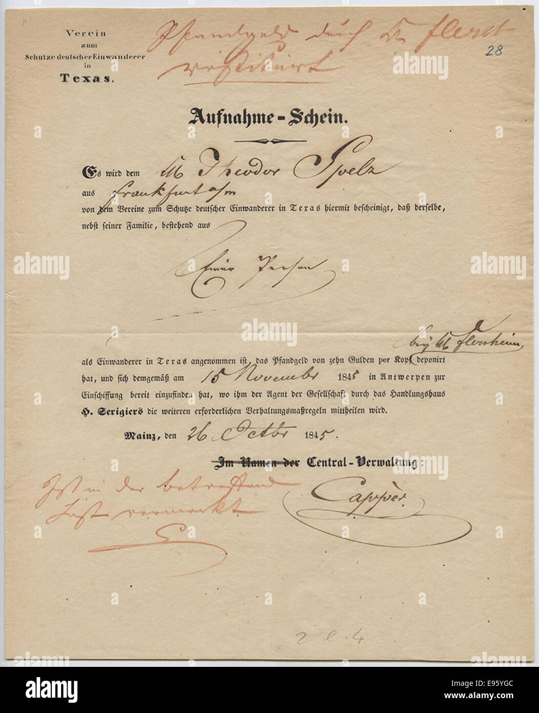 German immigrants texas hi-res stock photography and images - Alamy