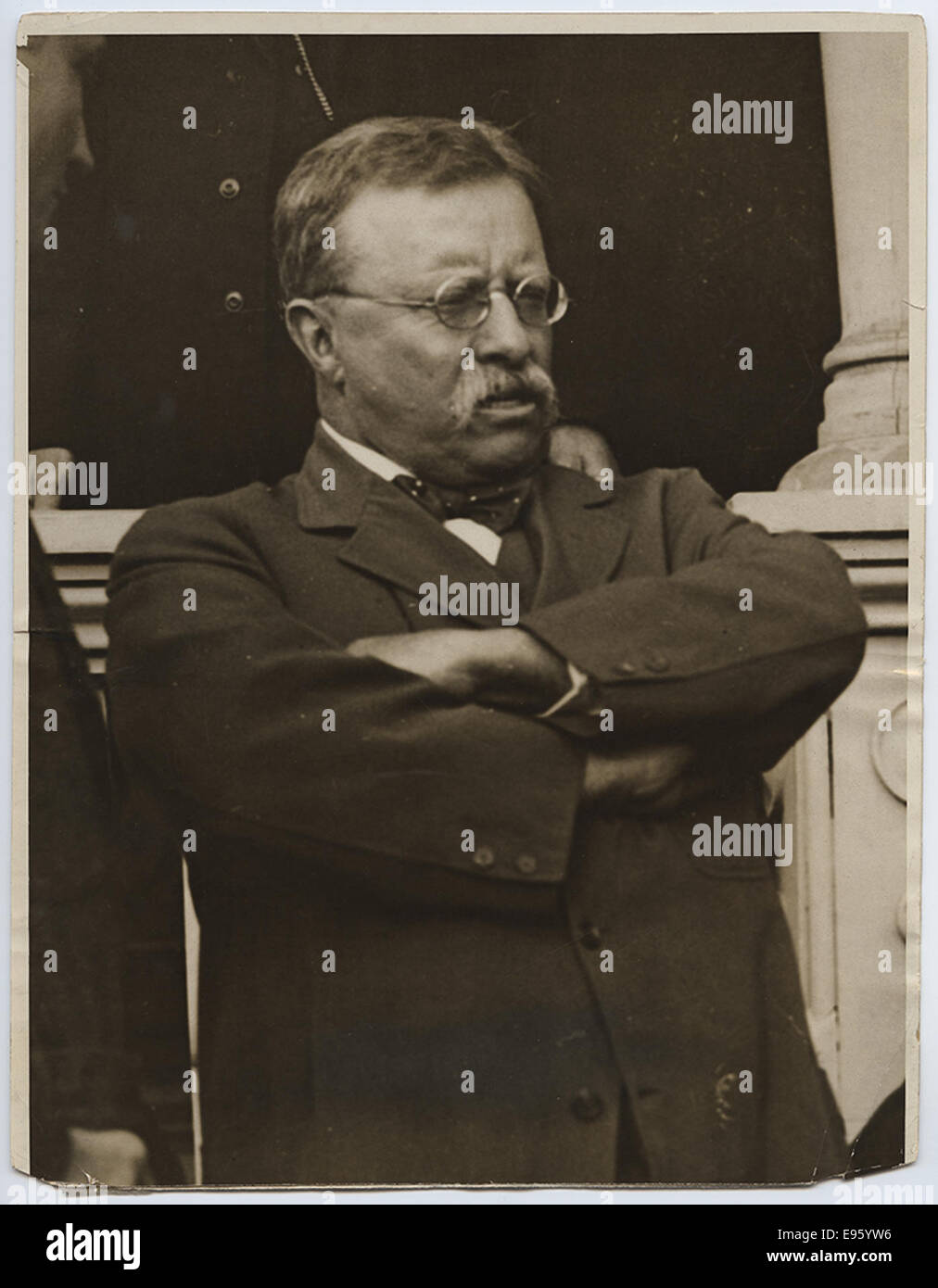A contemporary image of Colonel Theodore Roosevelt, photographed as he ...