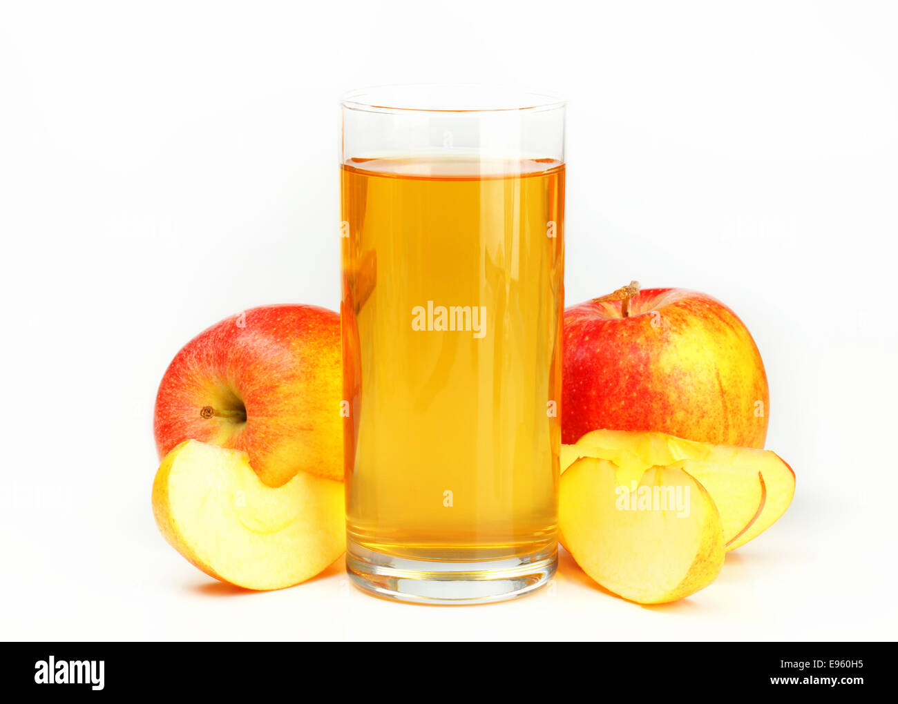 Transparent glass fresh juice Cut Out Stock Images & Pictures - Alamy