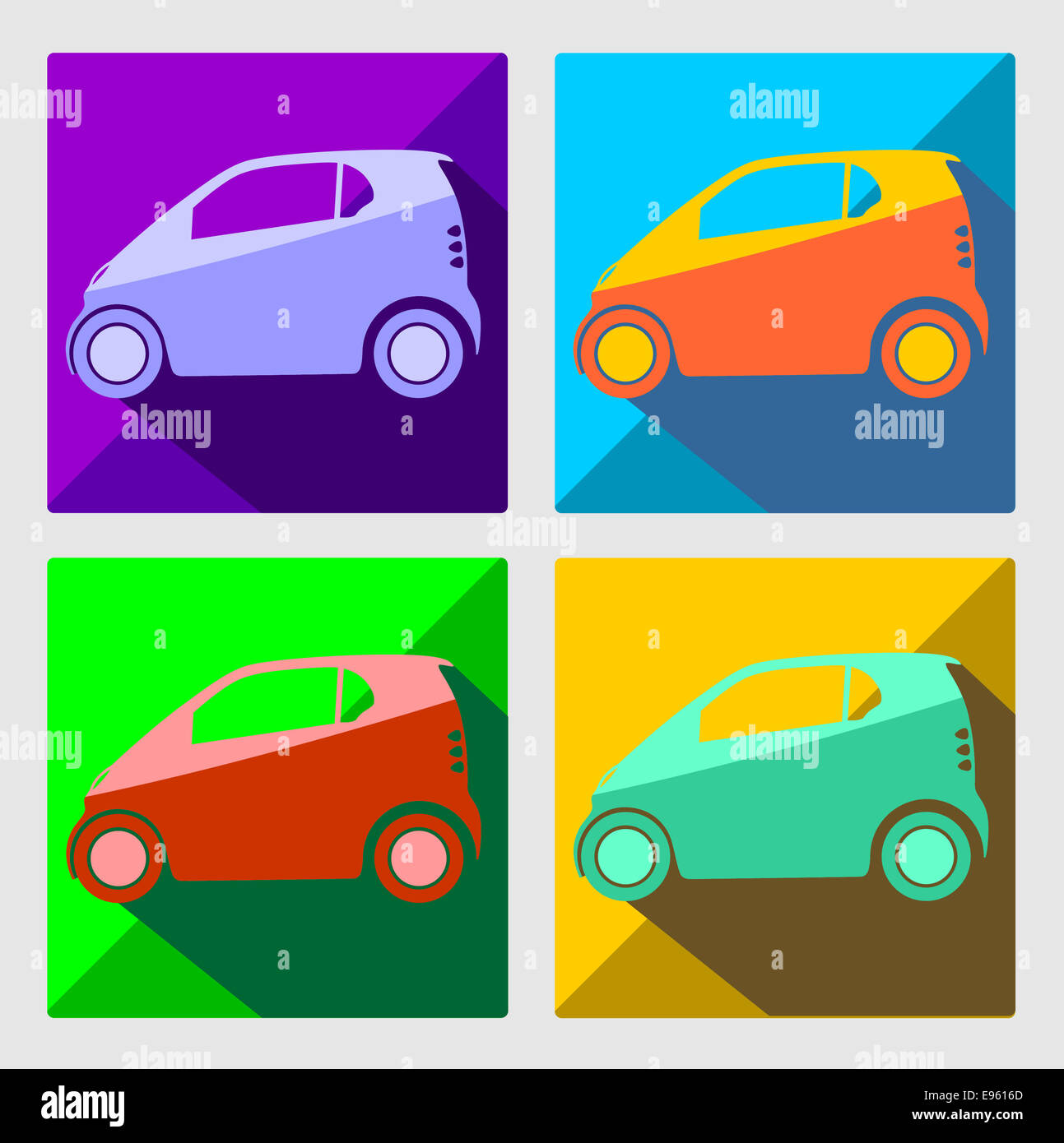 Car icon hi-res stock photography and images - Alamy