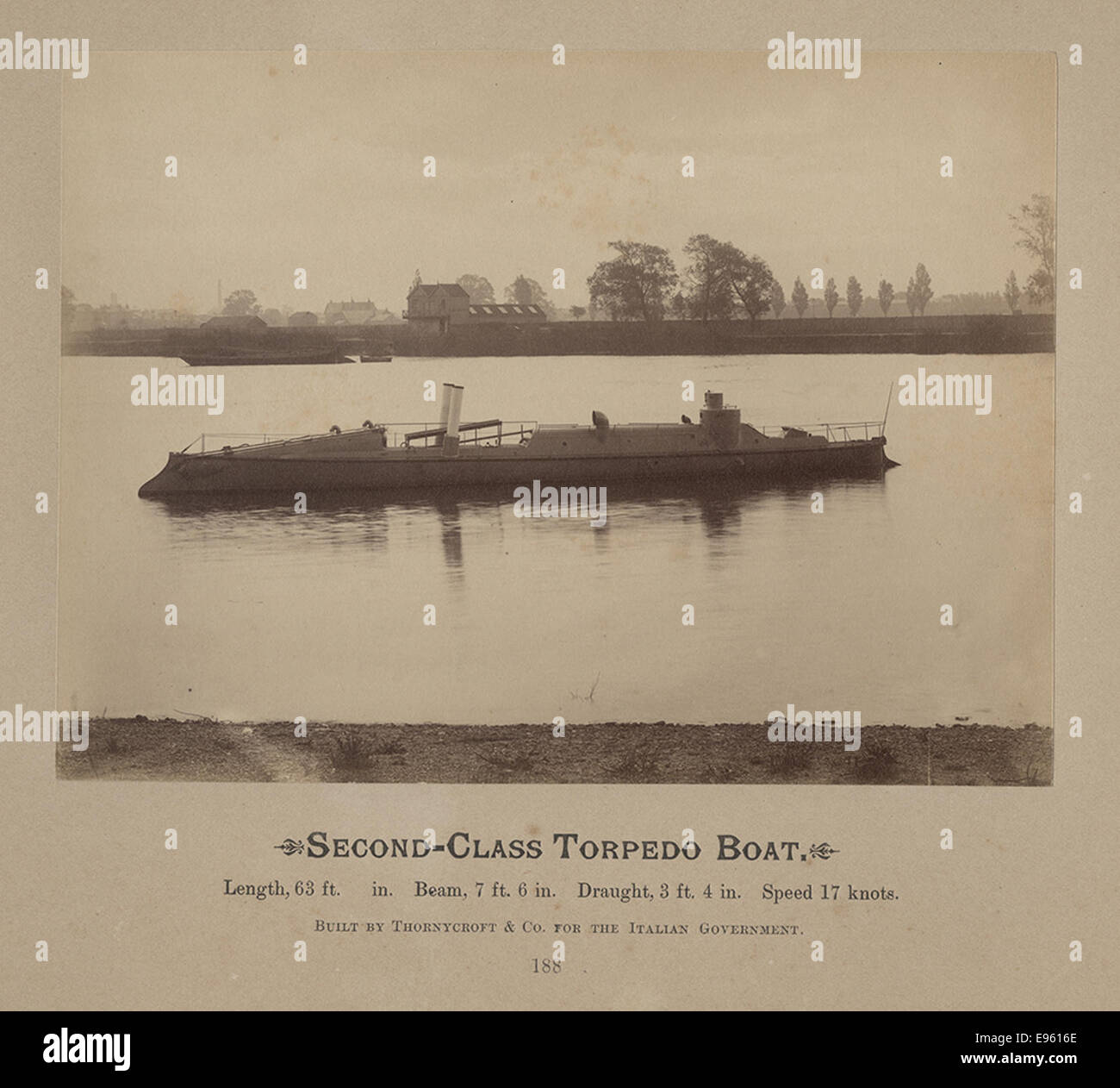 The second-class torpedo boat, John Issac Thornycroft, was a ...