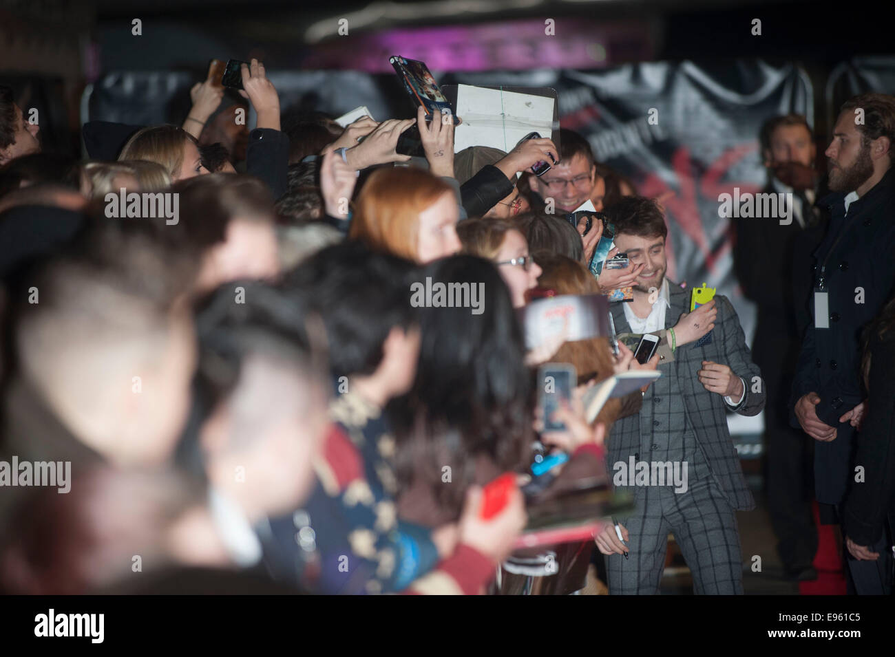 London, UK. 20th Oct, 2014. Daniel Radcliffe attends 'Horns' UK ...