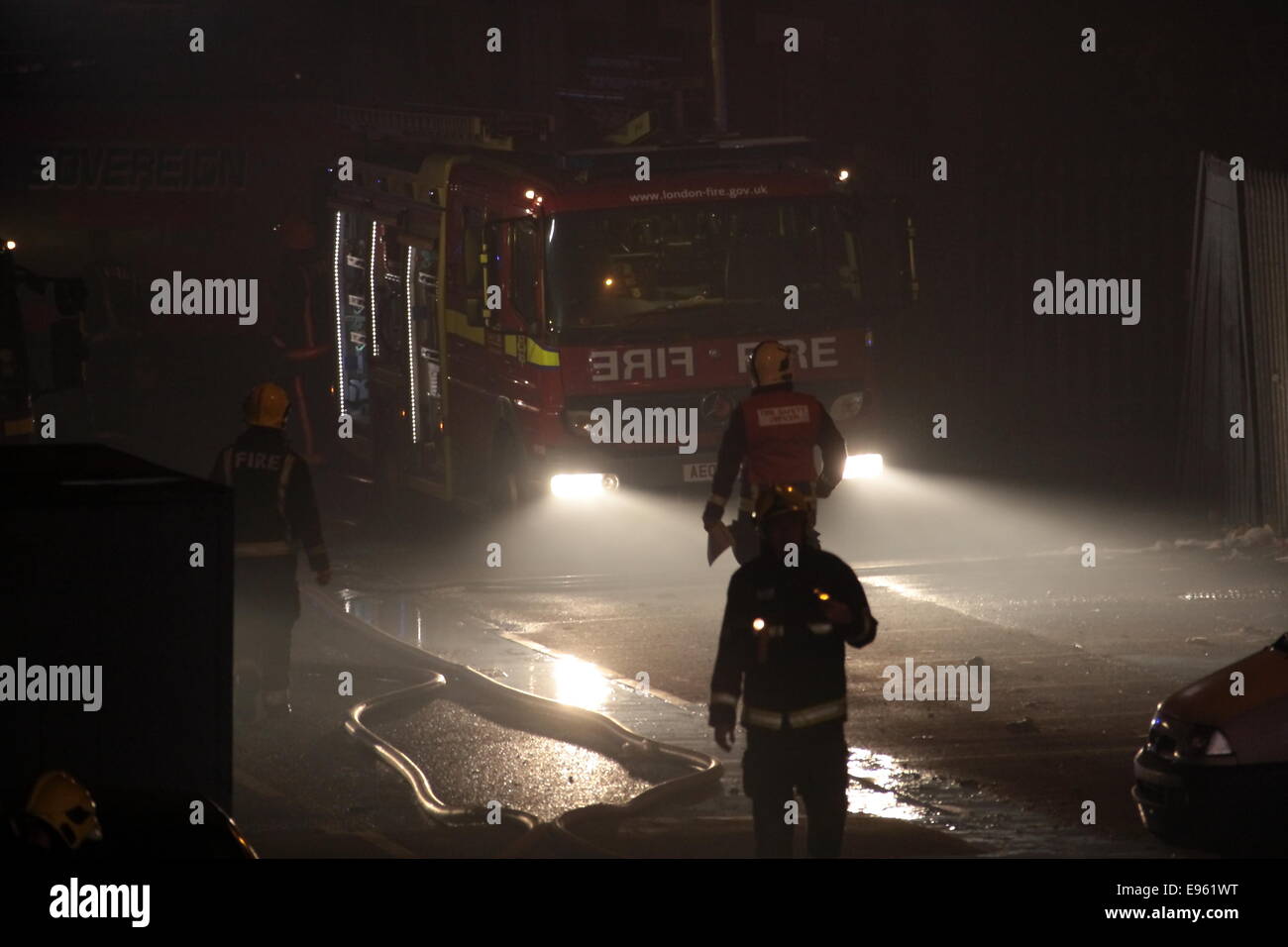 Enfield fire hi-res stock photography and images - Alamy