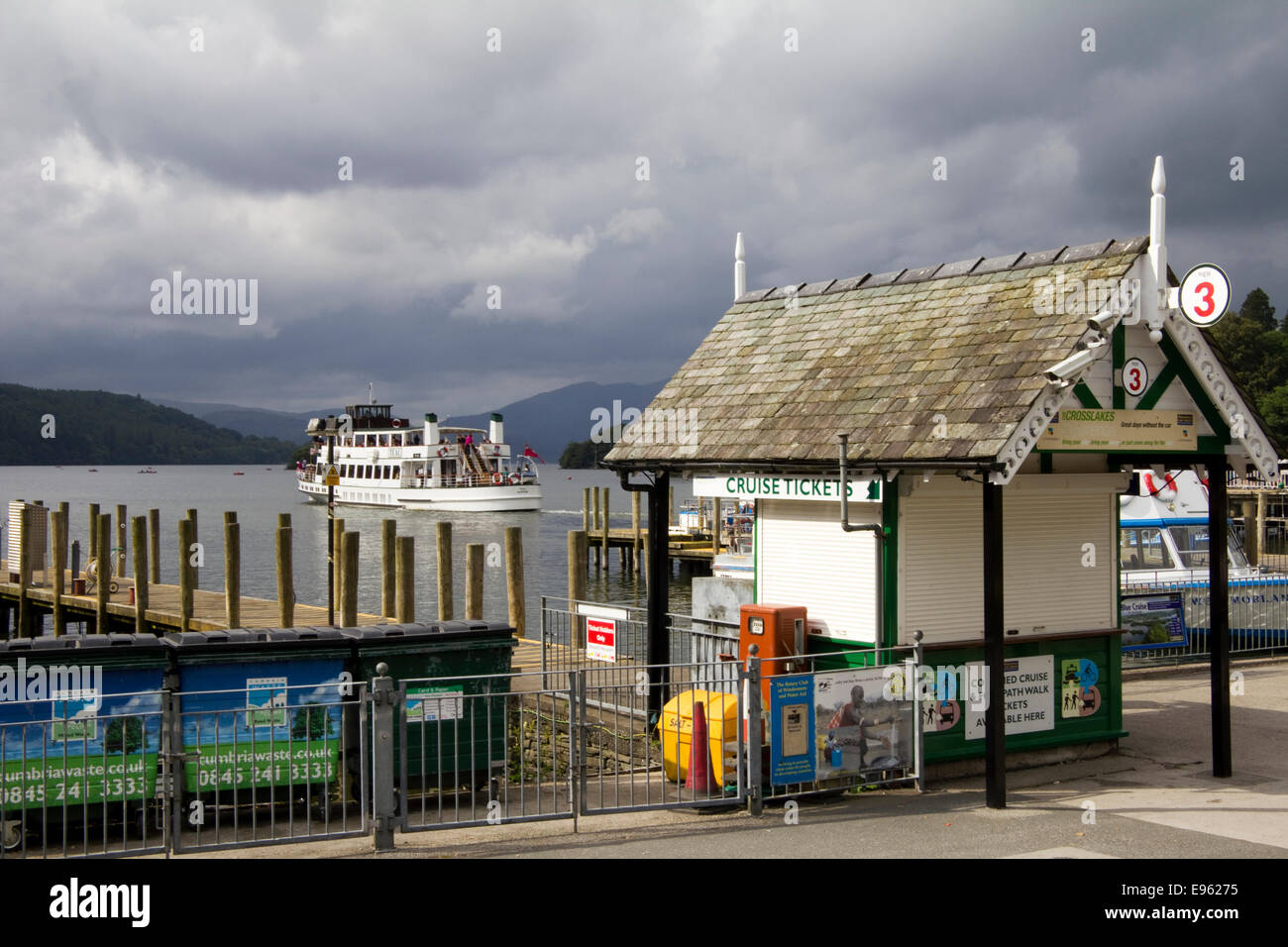 Bowness on Windermere Cumbria Lake District England UK Stock Photo - Alamy