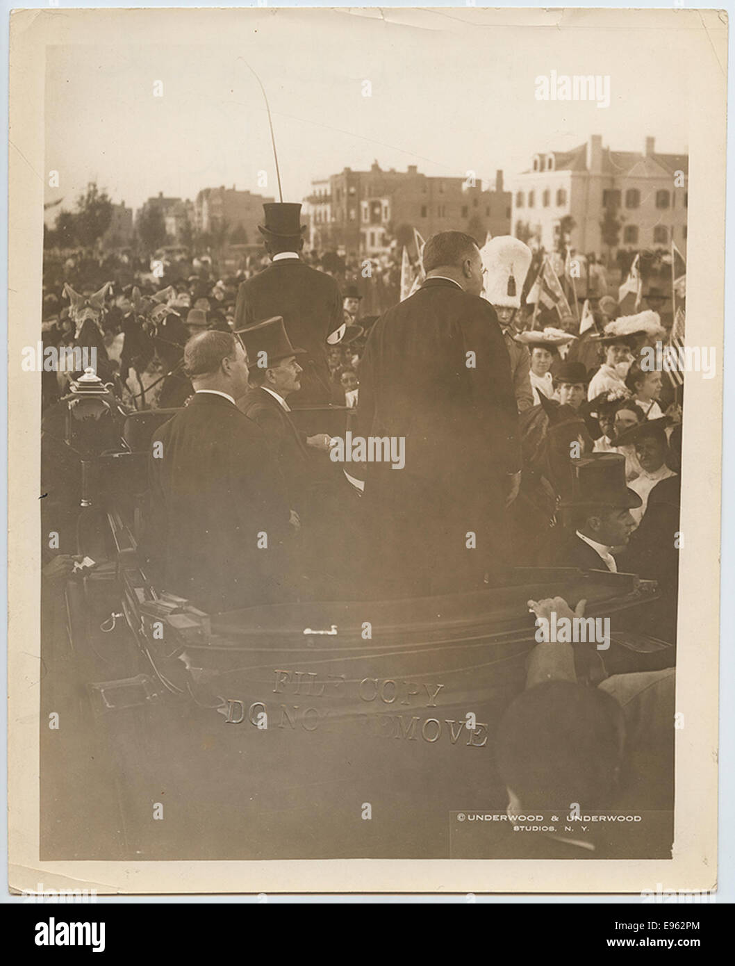 Photograph of President Theodore Roosevelt in Richmond, Virginia, with ...