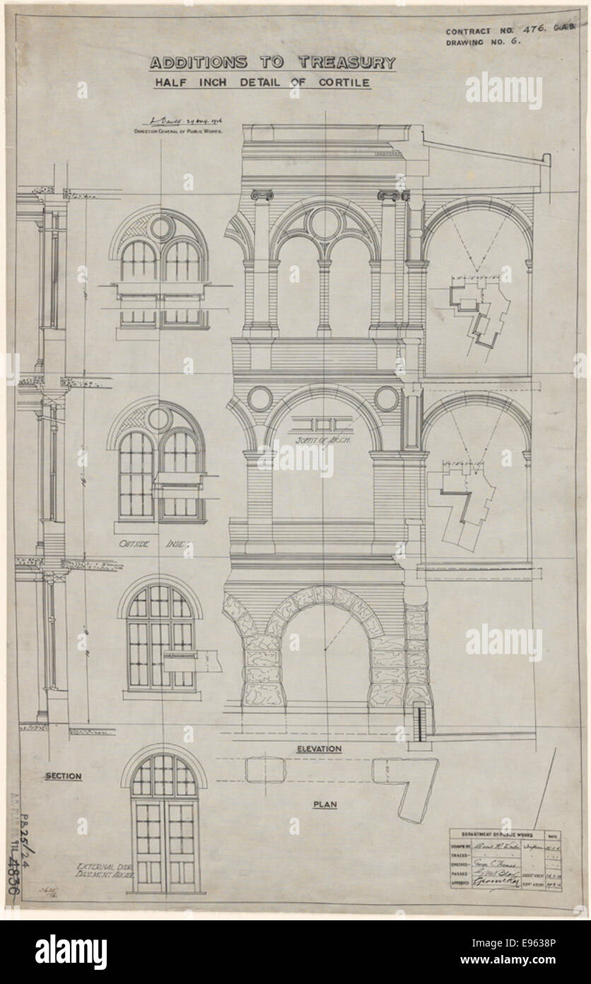 Architect drawing historical hi-res stock photography and images - Alamy