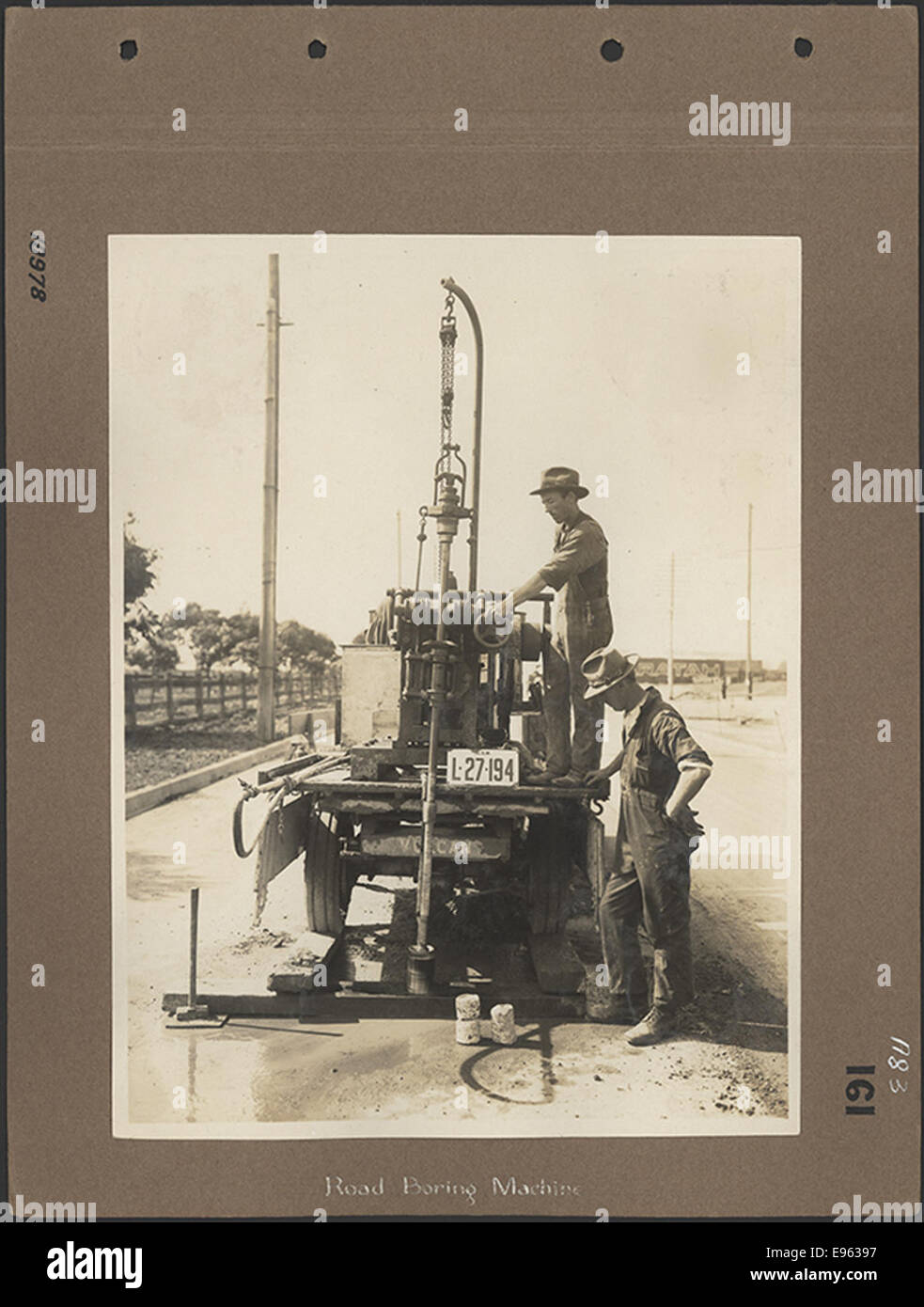 Boring machines hi-res stock photography and images - Alamy