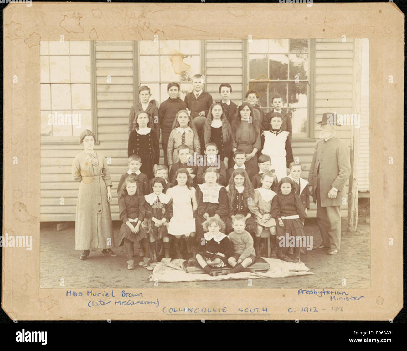This photograph from Collingullie South Public School features Miss ...