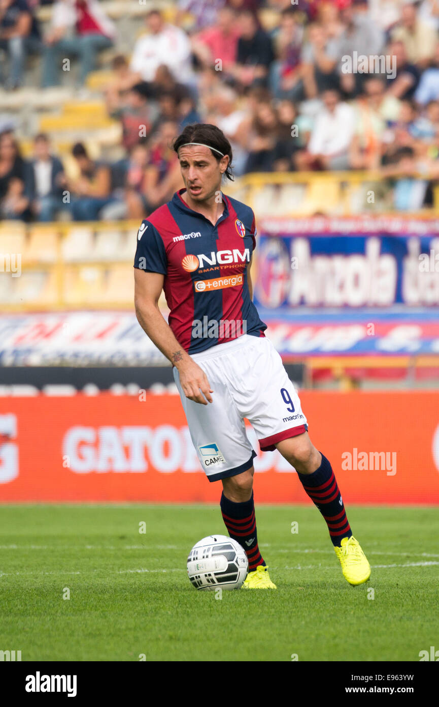 Bologna, Italy. 18th Oct, 2014. Daniele Cacia (Bologna) Football/Soccer ...
