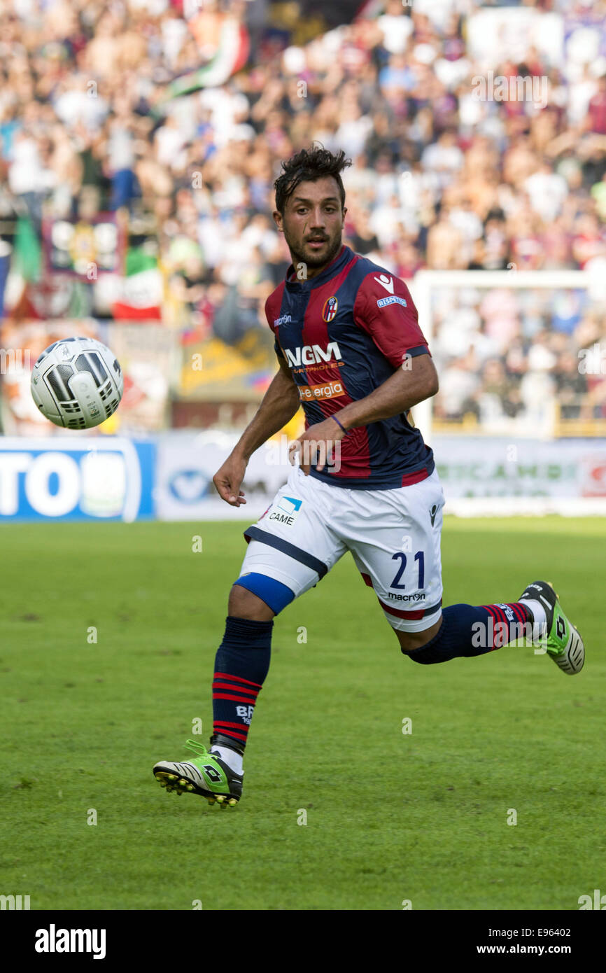 Bologna, Italy. 18th Oct, 2014. Karim Laribi (Bologna) Football/Soccer ...