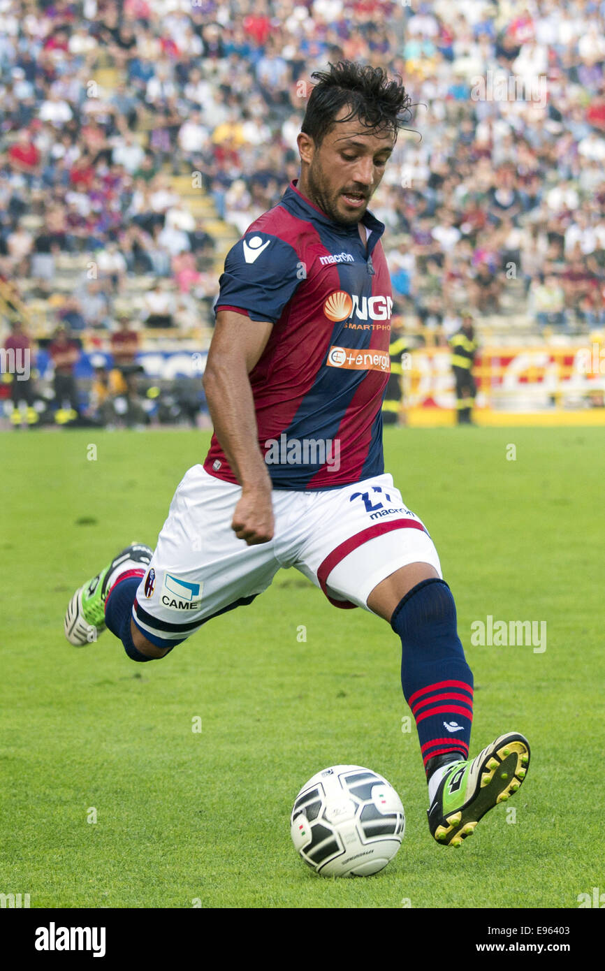 Bologna, Italy. 18th Oct, 2014. Karim Laribi (Bologna) Football/Soccer ...